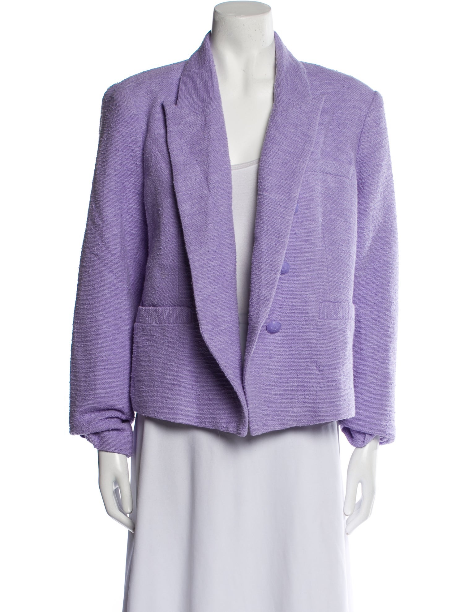 L'Agence Printed Blazer - Purple Jackets, Clothing - WL3143387 | The ...
