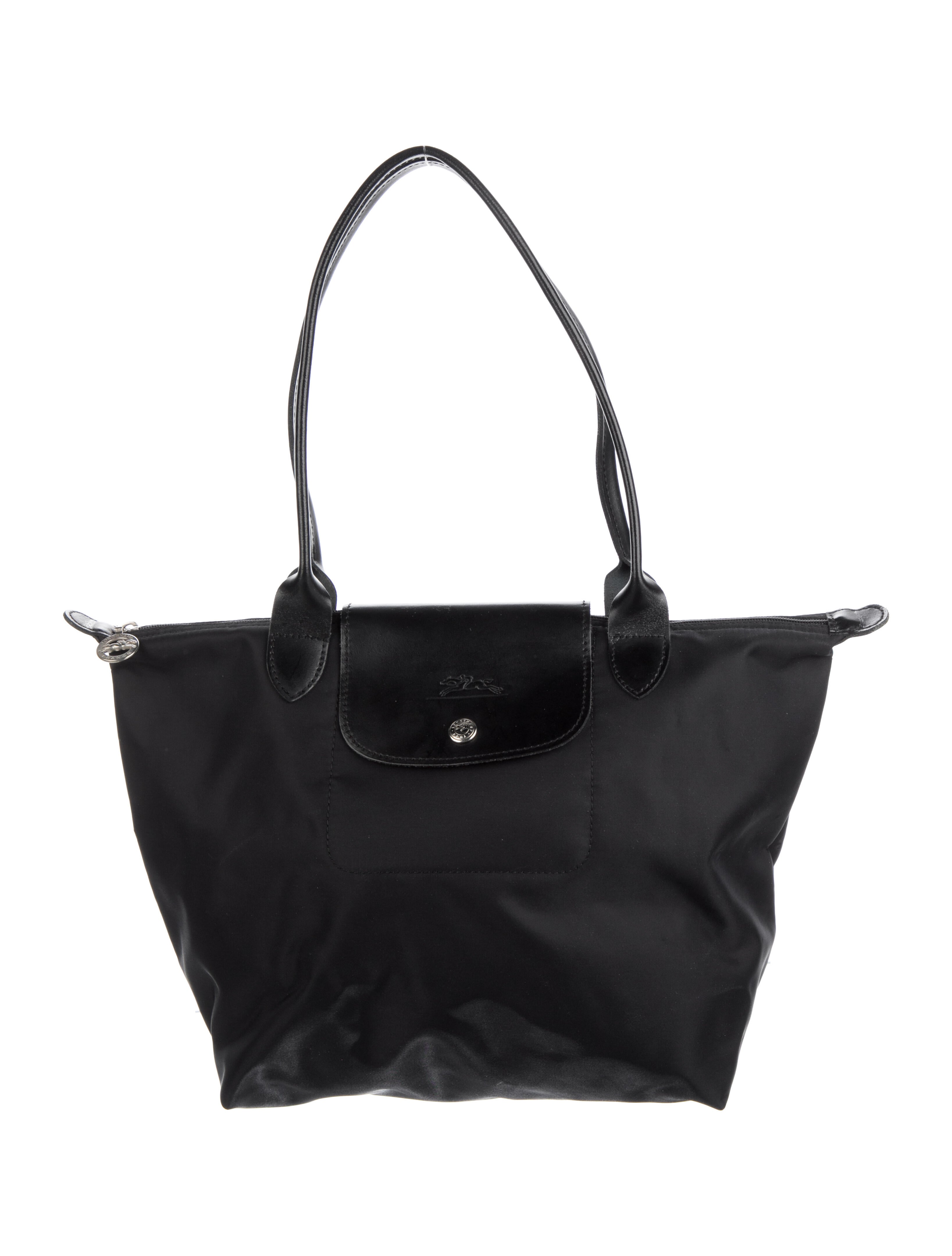 Longchamp Le Pliage Tote - Black Totes, Handbags - WL854916 | The RealReal