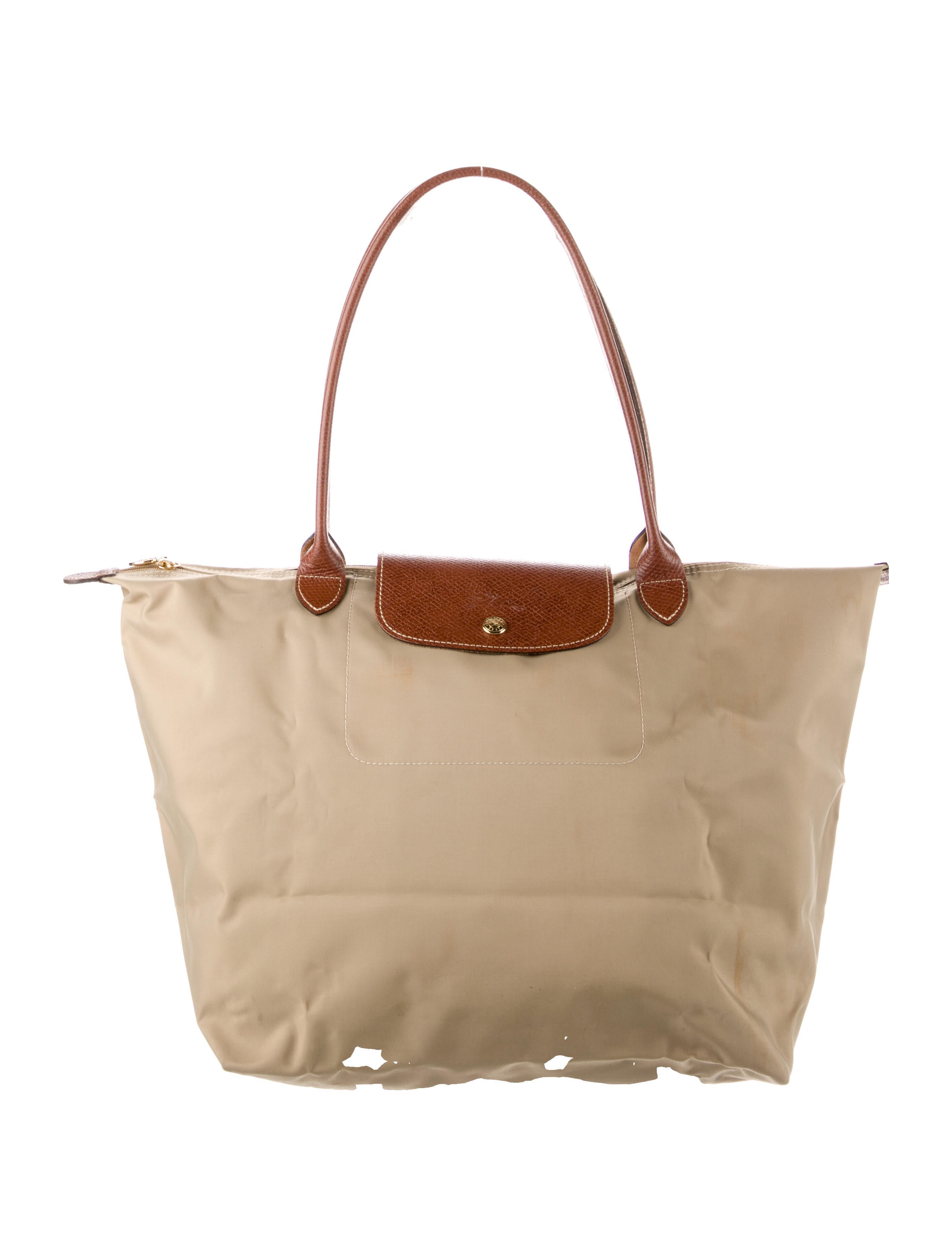 Longchamp Le Pliage Shopping Nylon Tote - Green Totes, Handbags ...