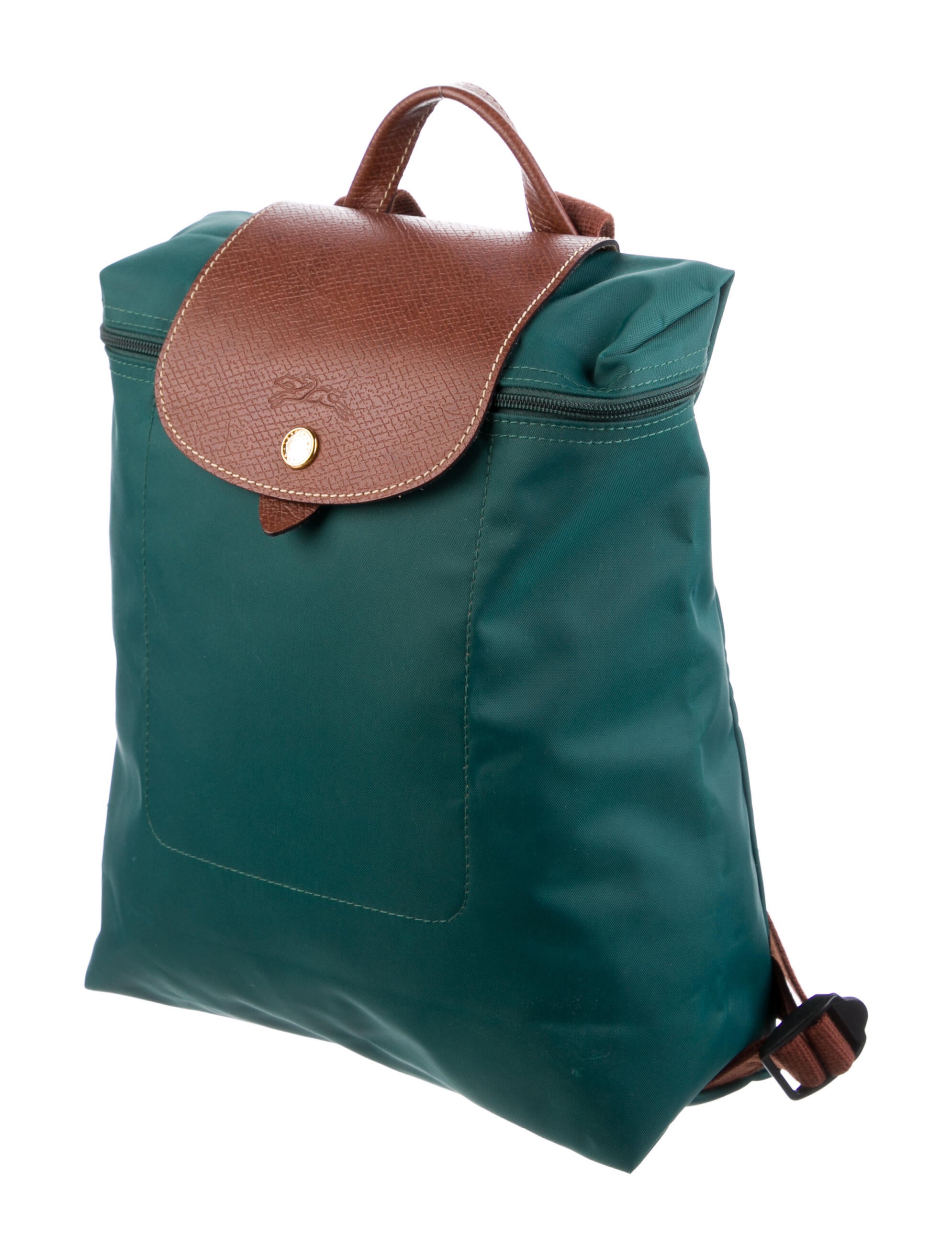 Longchamp Nylon Backpack - Green Backpacks, Handbags - WL855569 | The ...