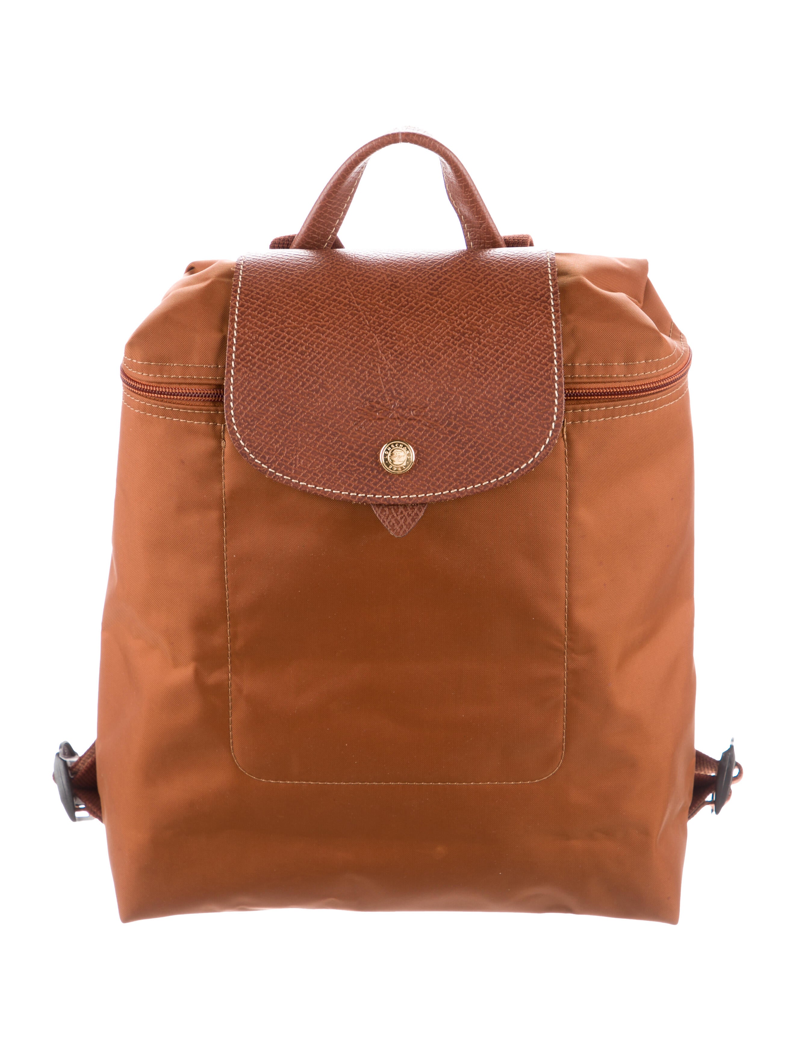 Longchamp Le Pliage Backpack - Brown Backpacks, Handbags - WL826811 ...