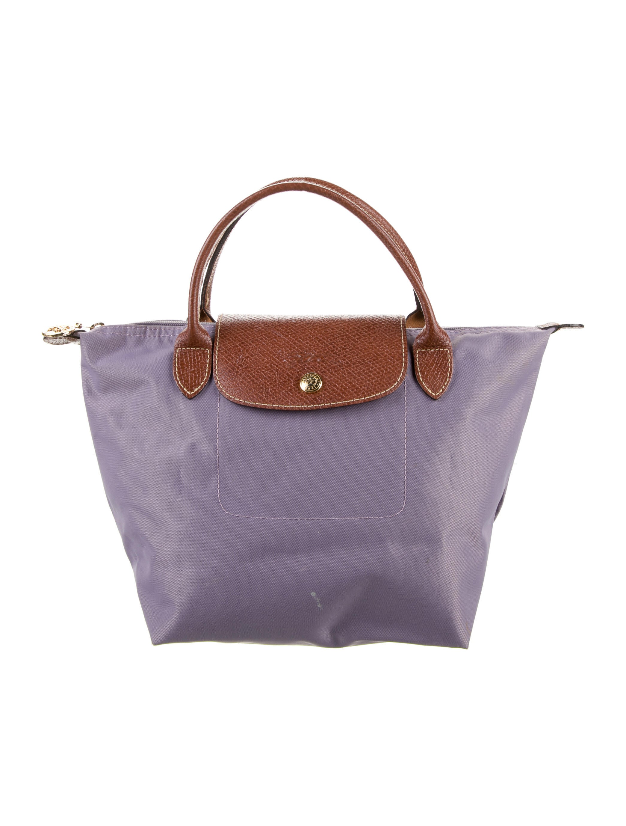 Longchamp Le Pliage Coated Canvas Tote Bag - White Totes, Handbags ...