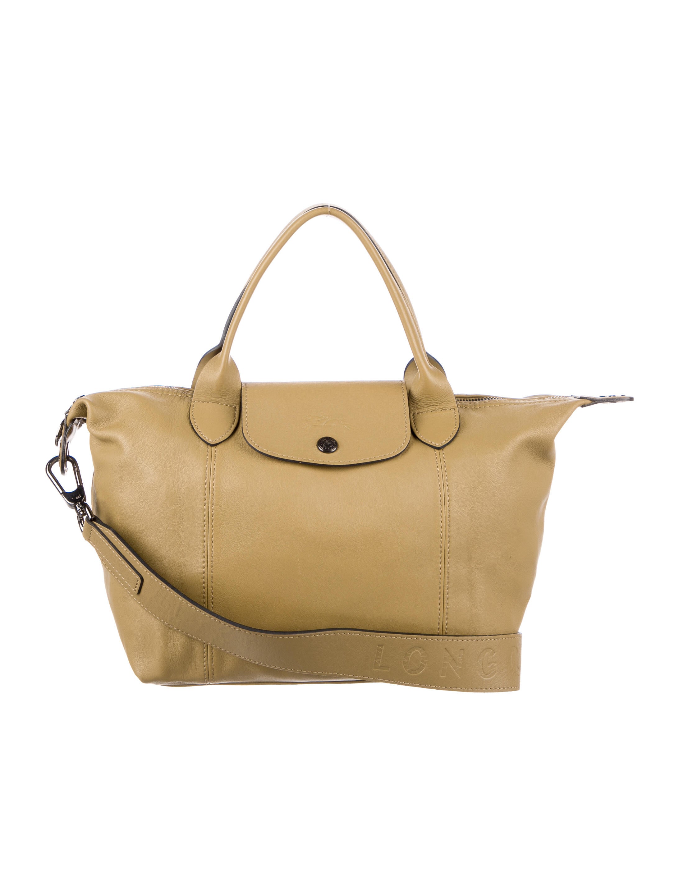 Longchamp Le Pliage Coated Canvas Tote Bag - White Totes, Handbags ...
