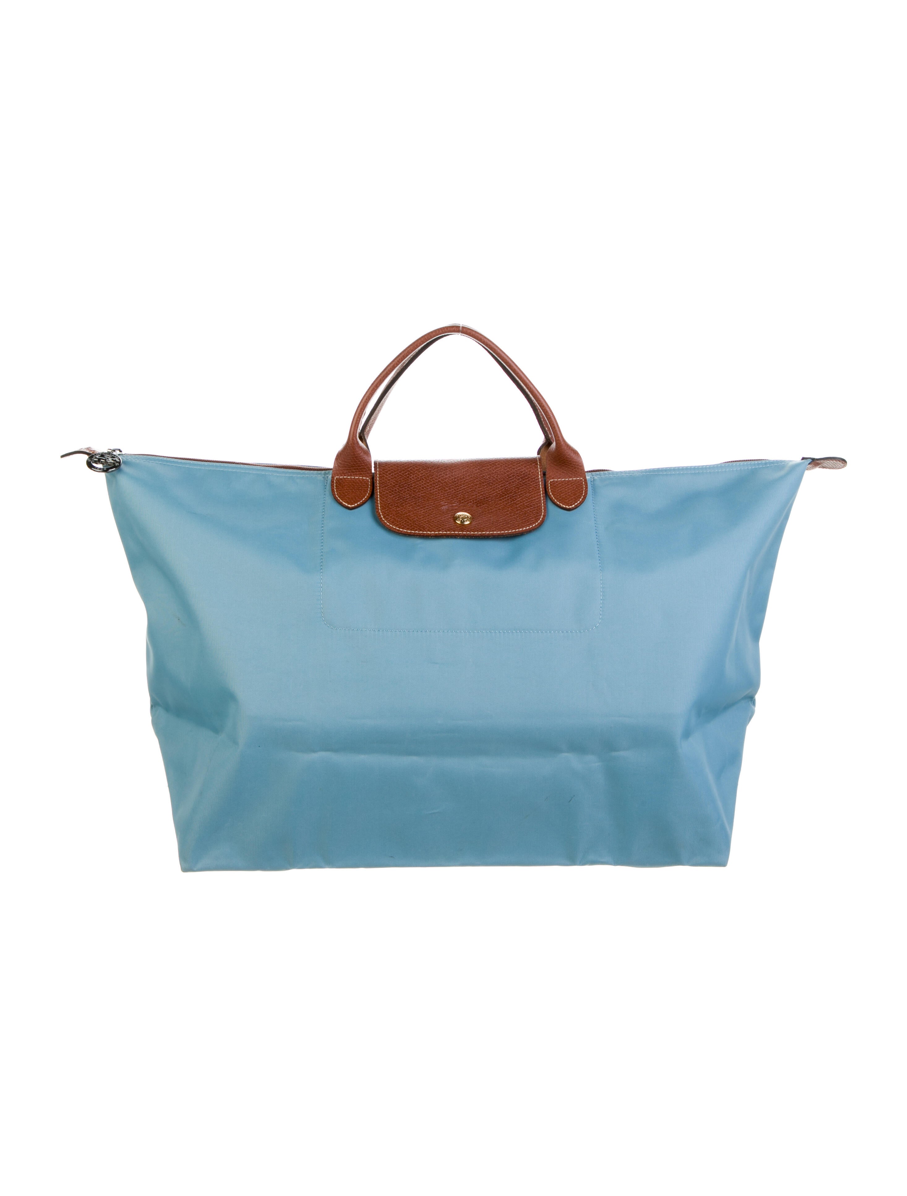 Longchamp Large Le Pliage Tote - Blue Totes, Handbags - WL858079 | The ...