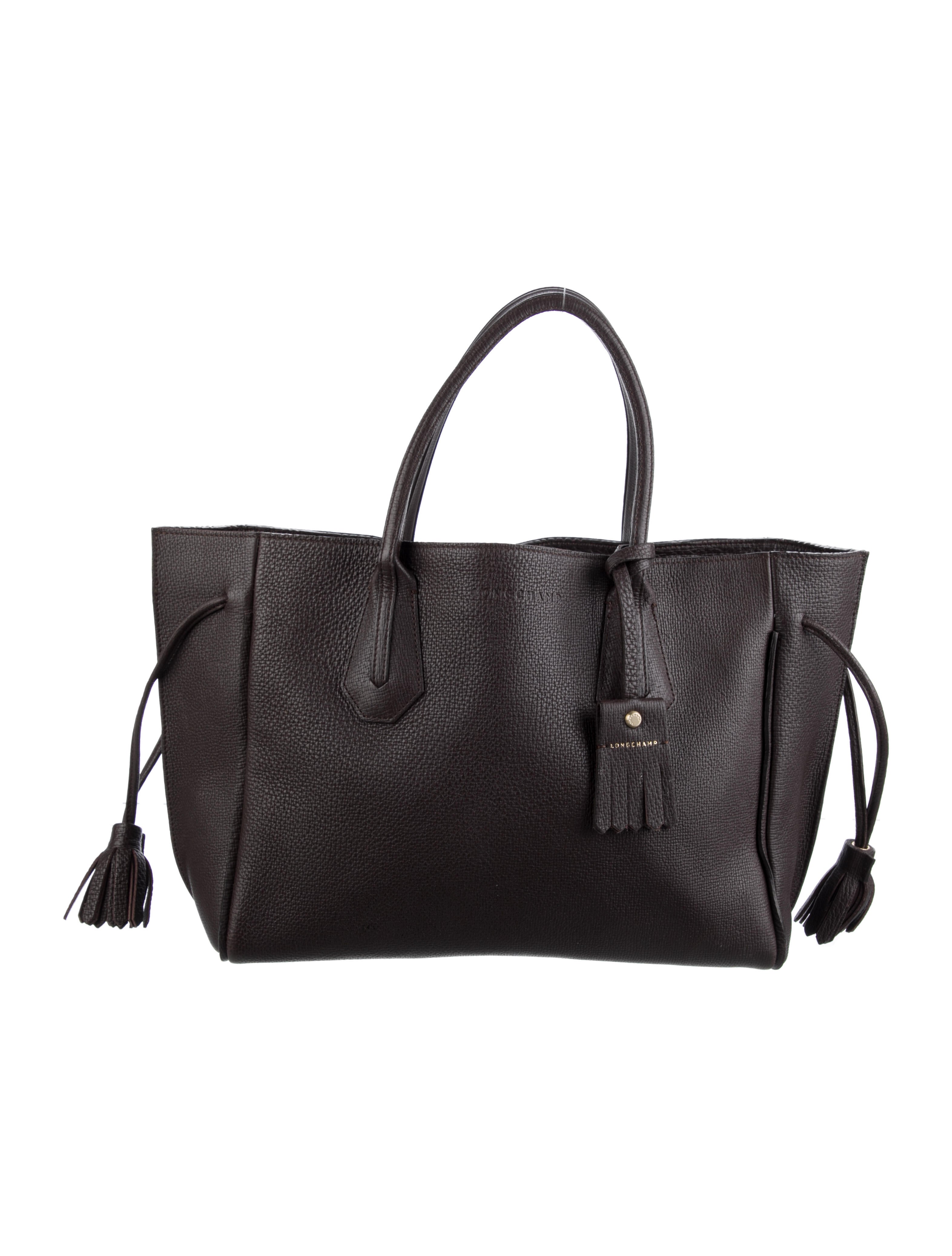 Longchamp Leather Penelope Tote Bag - Brown Totes, Handbags - WL858165 ...