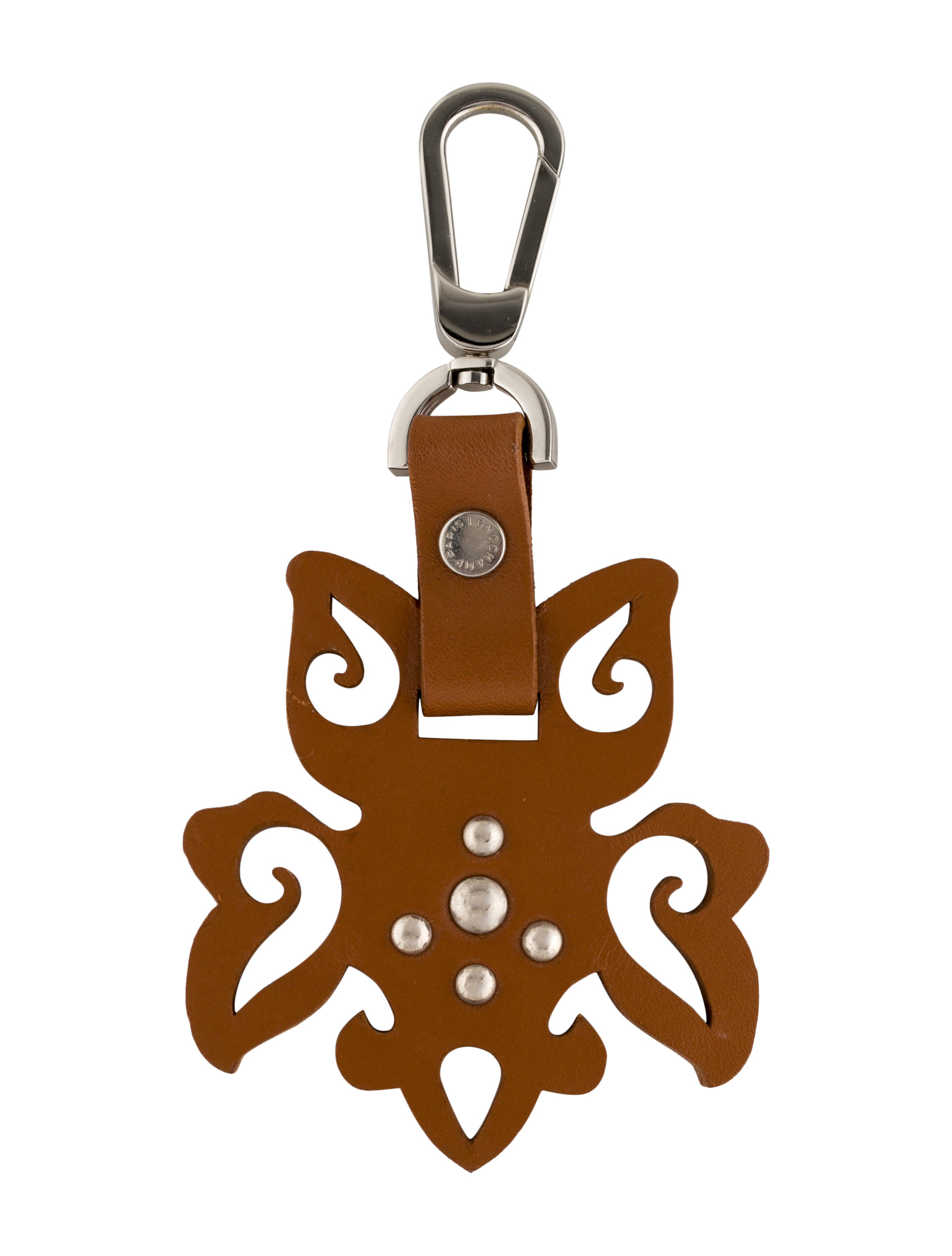 Longchamp Leather Keychain - Brown Keychains, Accessories - WL858626 ...