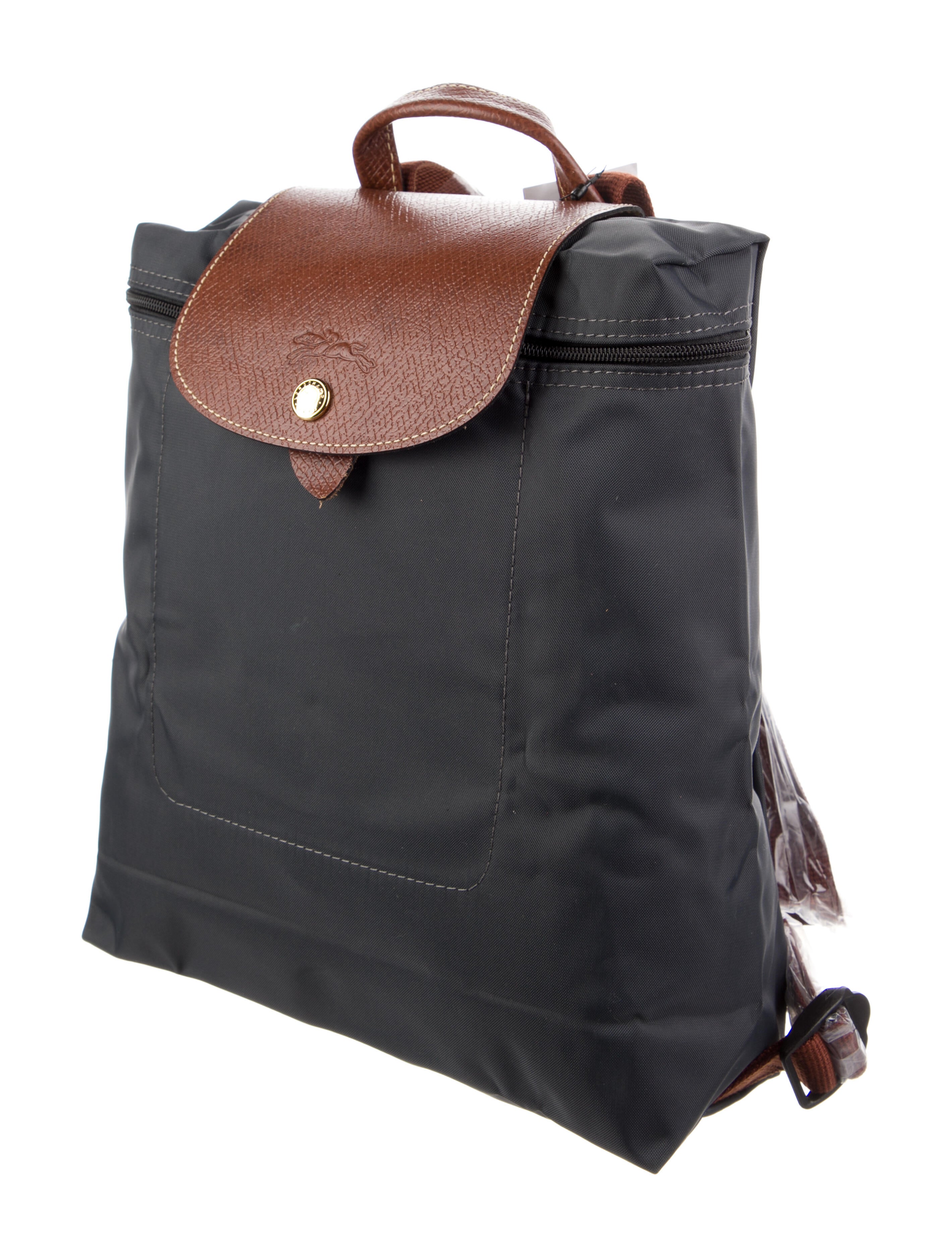 Longchamp Leather Sling Backpack - Black Backpacks, Handbags - WL826454 ...