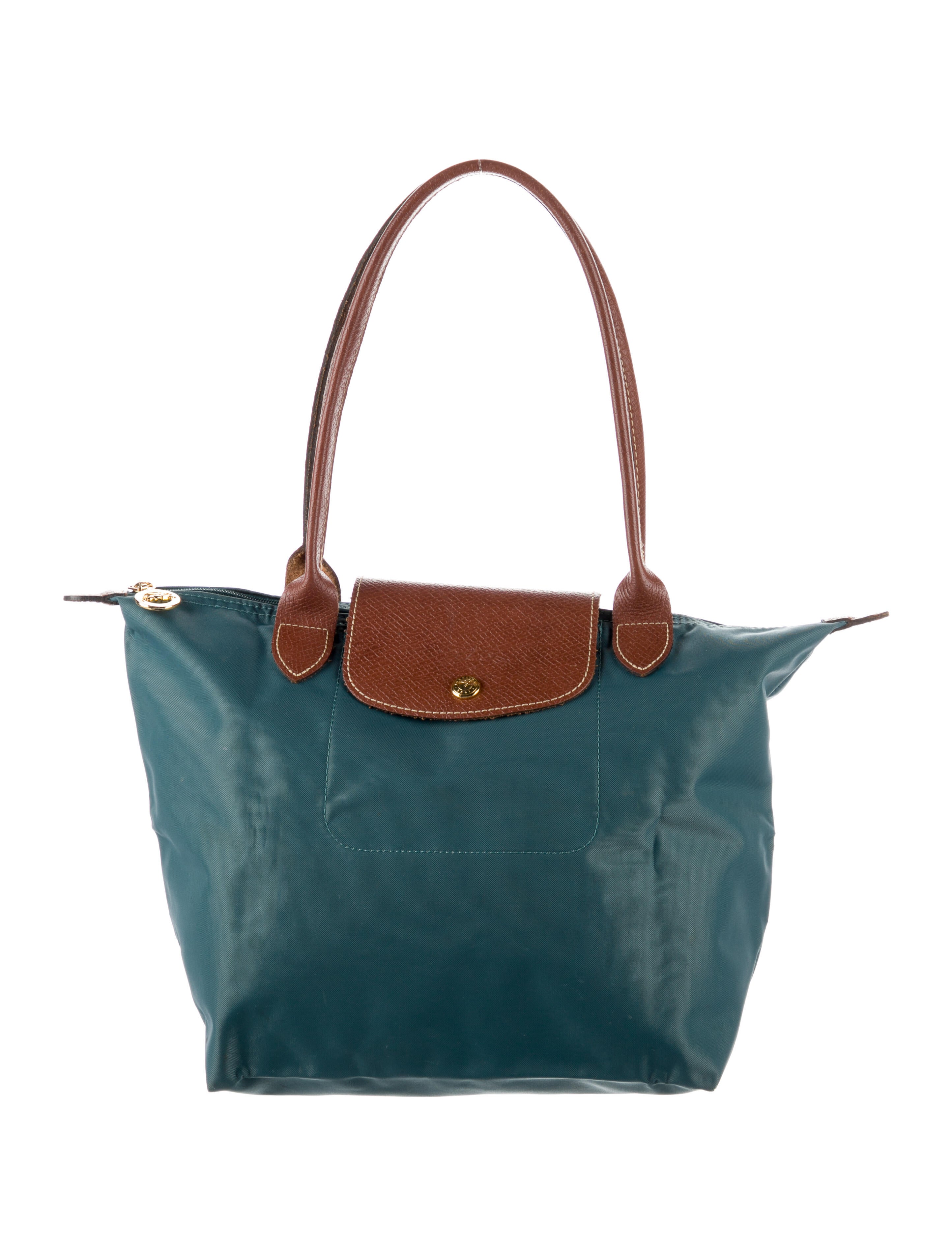 Longchamp Nylon Le Pilage Tote - Black Totes, Handbags - WL856775 | The ...