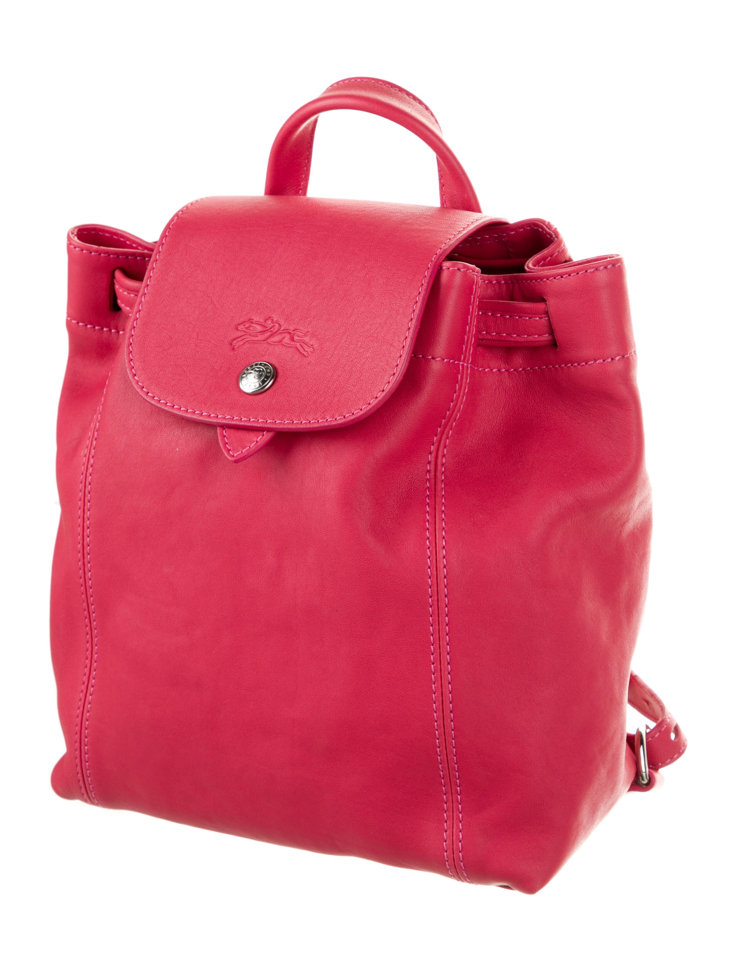 Longchamp Le Pliage Backpack - Pink Backpacks, Handbags - WL850896 ...