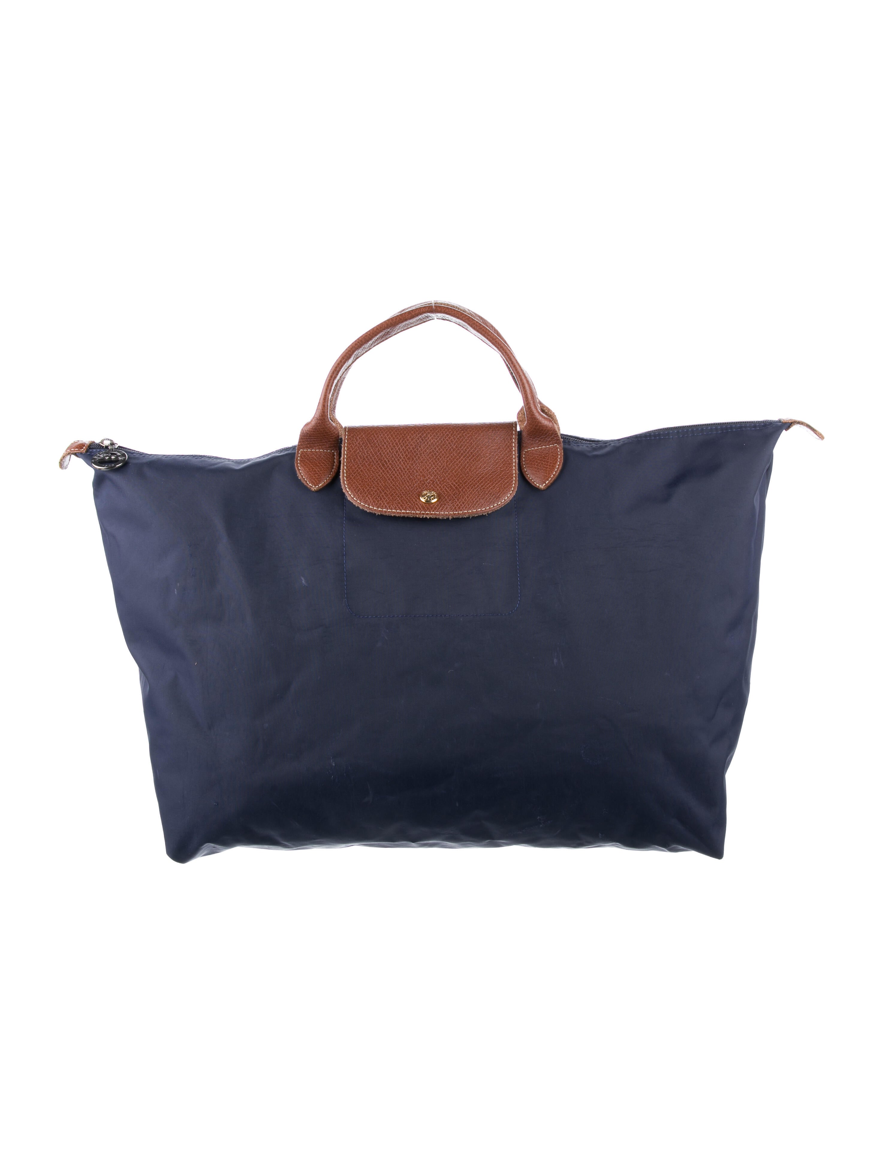 Longchamp Large Le Pliage Tote - Grey Totes, Handbags - WL863148 | The ...