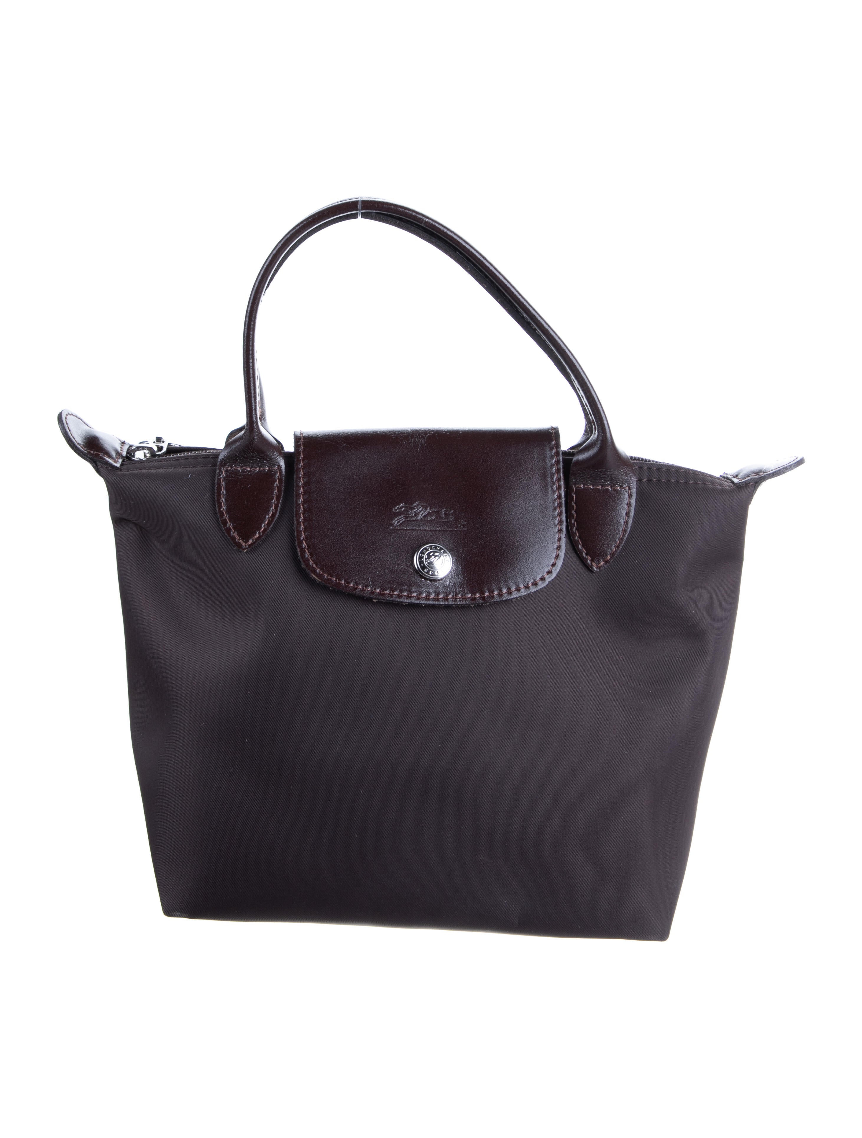 Longchamp Nylon Handle Bag - Brown Handle Bags, Handbags - WL859699 ...