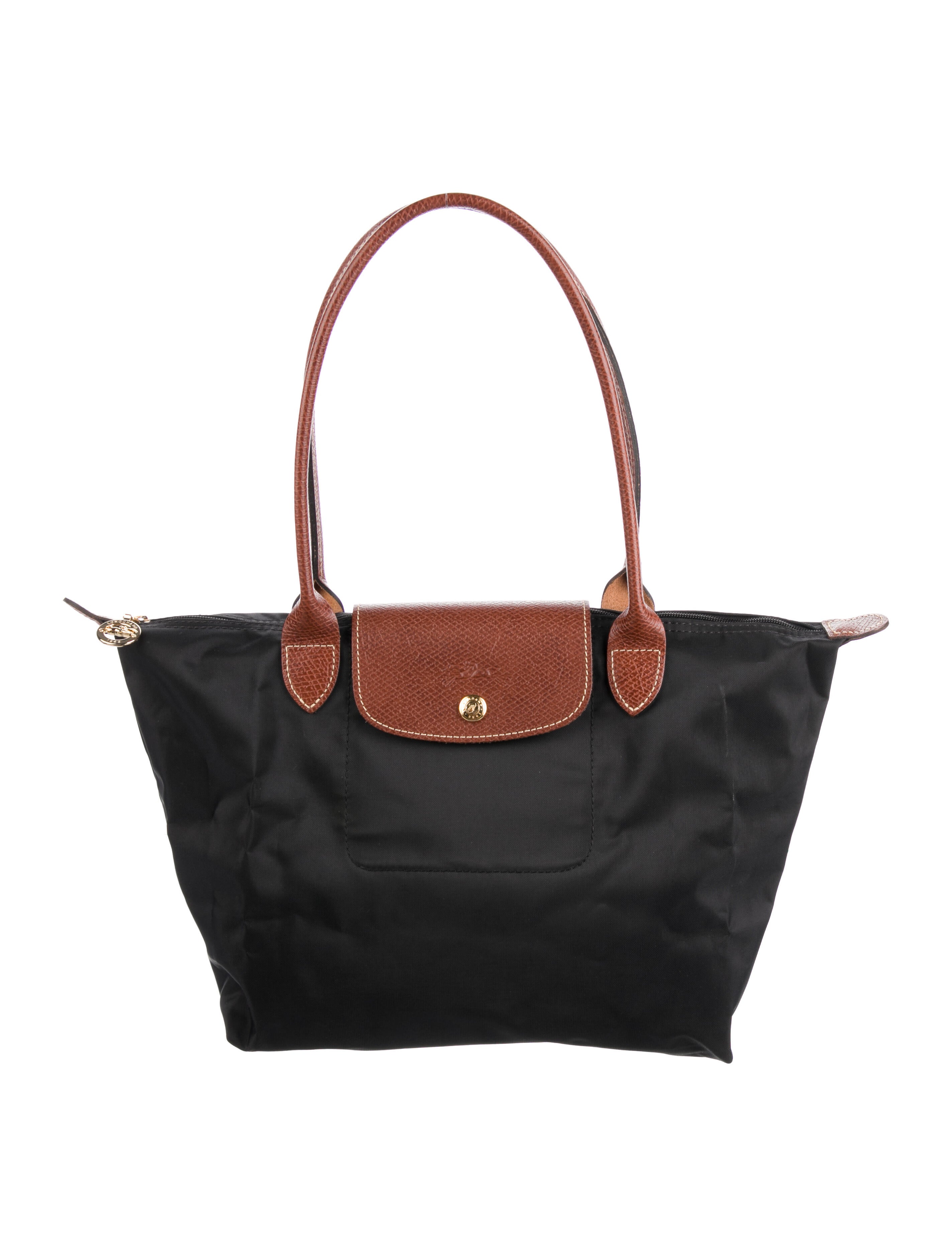 Longchamp Le Pliage Tote - Black Totes, Handbags - WL860412 | The RealReal