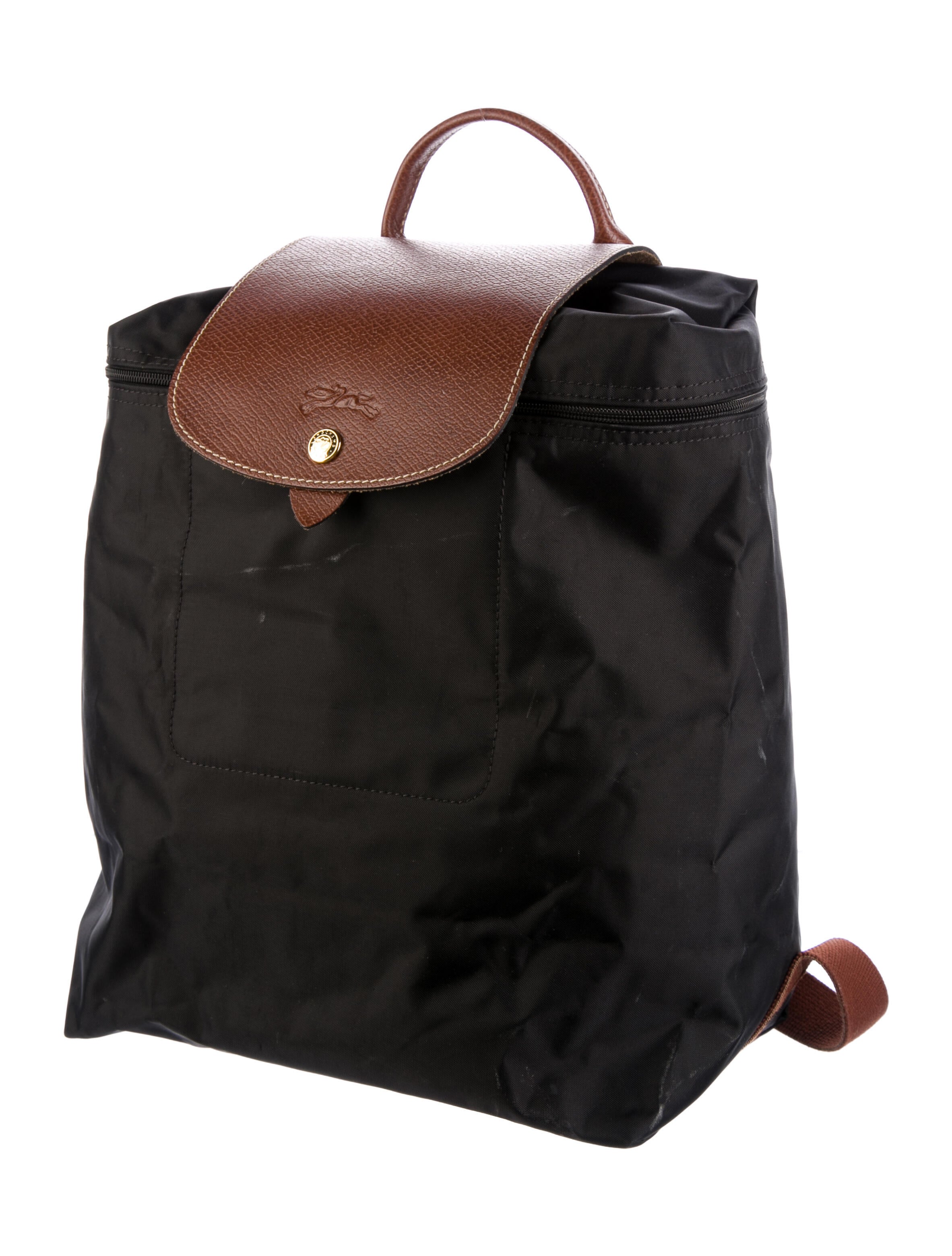 Longchamp Les Pliage Sac A Dos Backpack - Black Backpacks, Handbags ...
