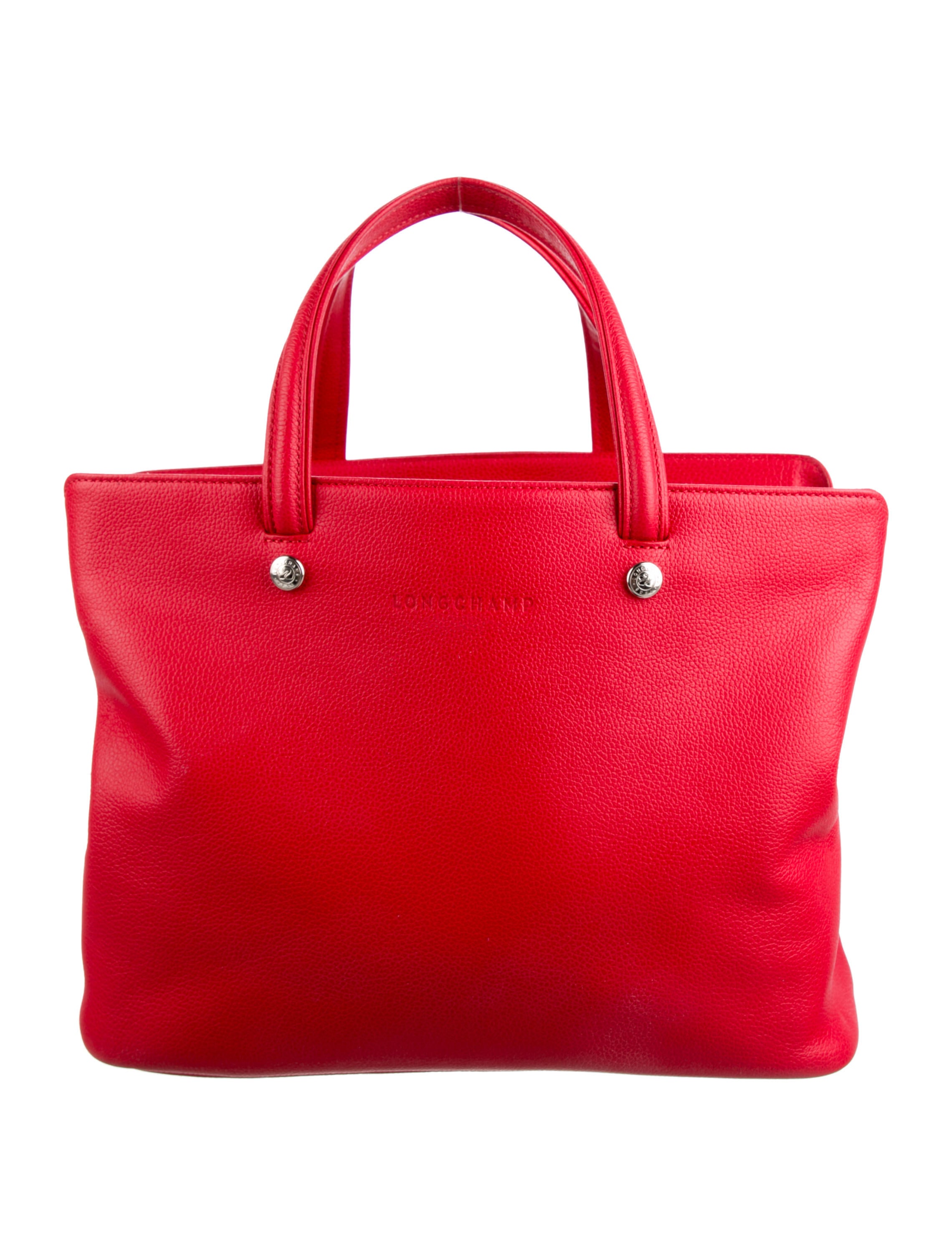 Longchamp Leather Handle Bag - Red Handle Bags, Handbags - WL825503 ...