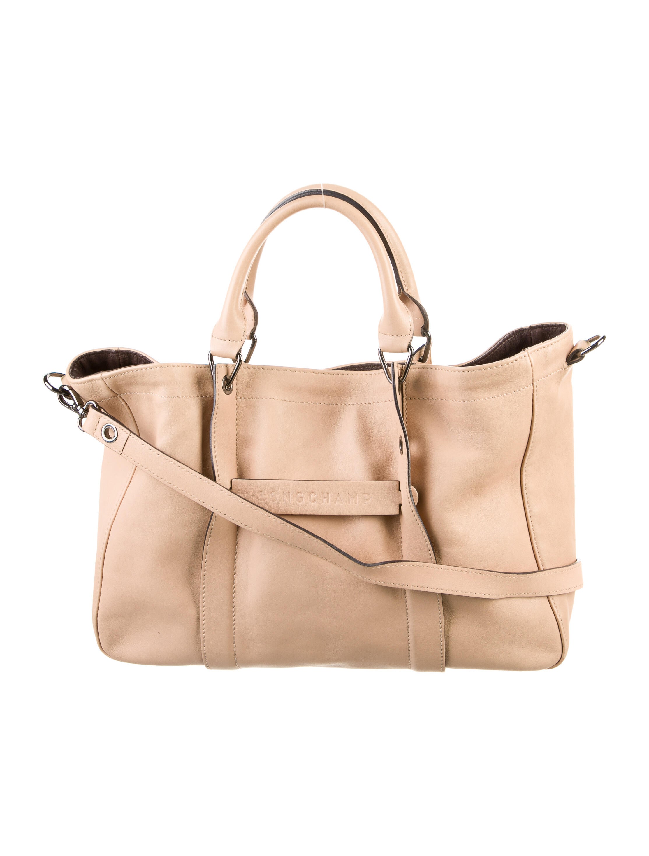 Longchamp Leather Tote Bag - Brown Totes, Handbags - WL861420 | The ...