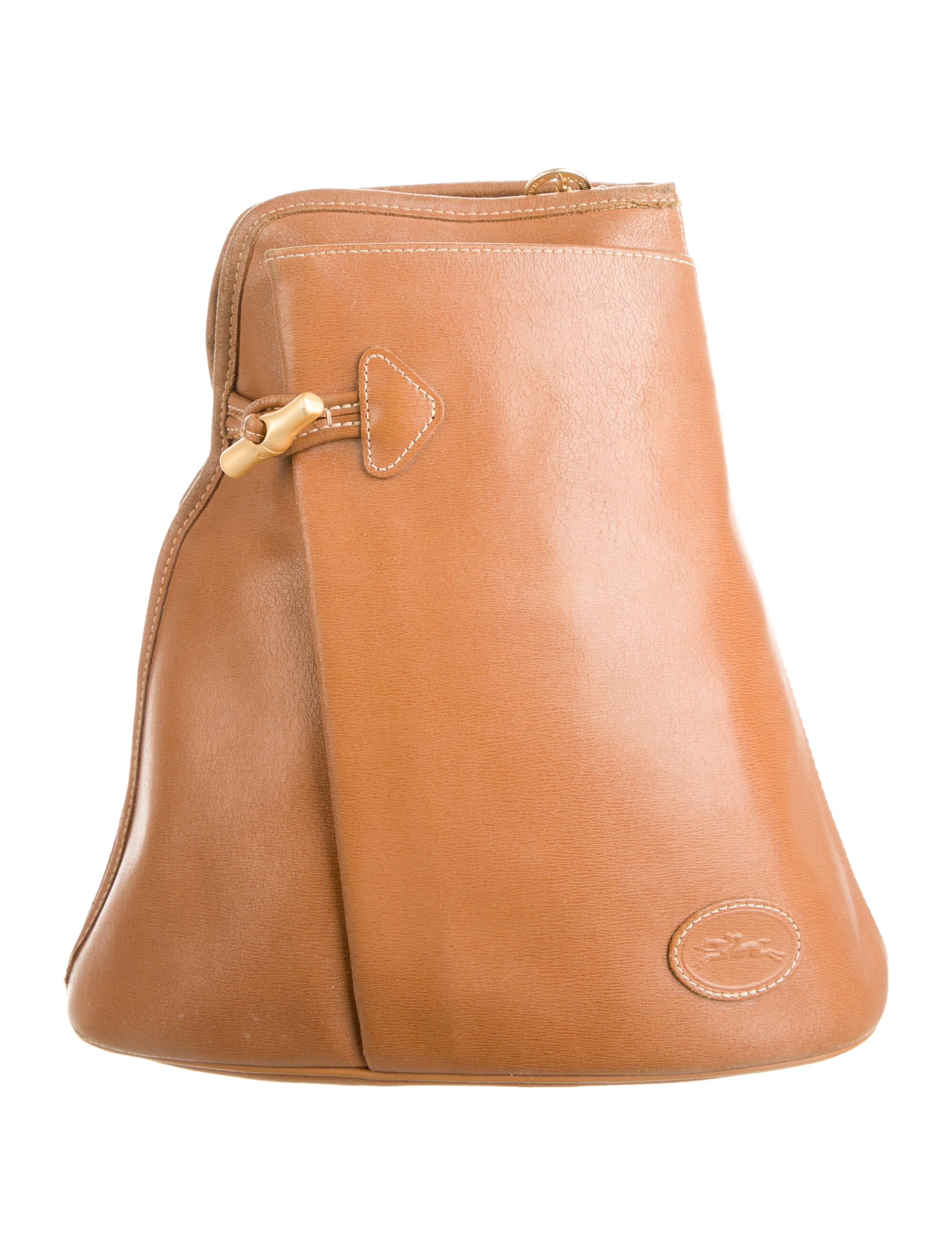 Longchamp Leather Le Pliage Backpack - Brown Backpacks, Handbags ...