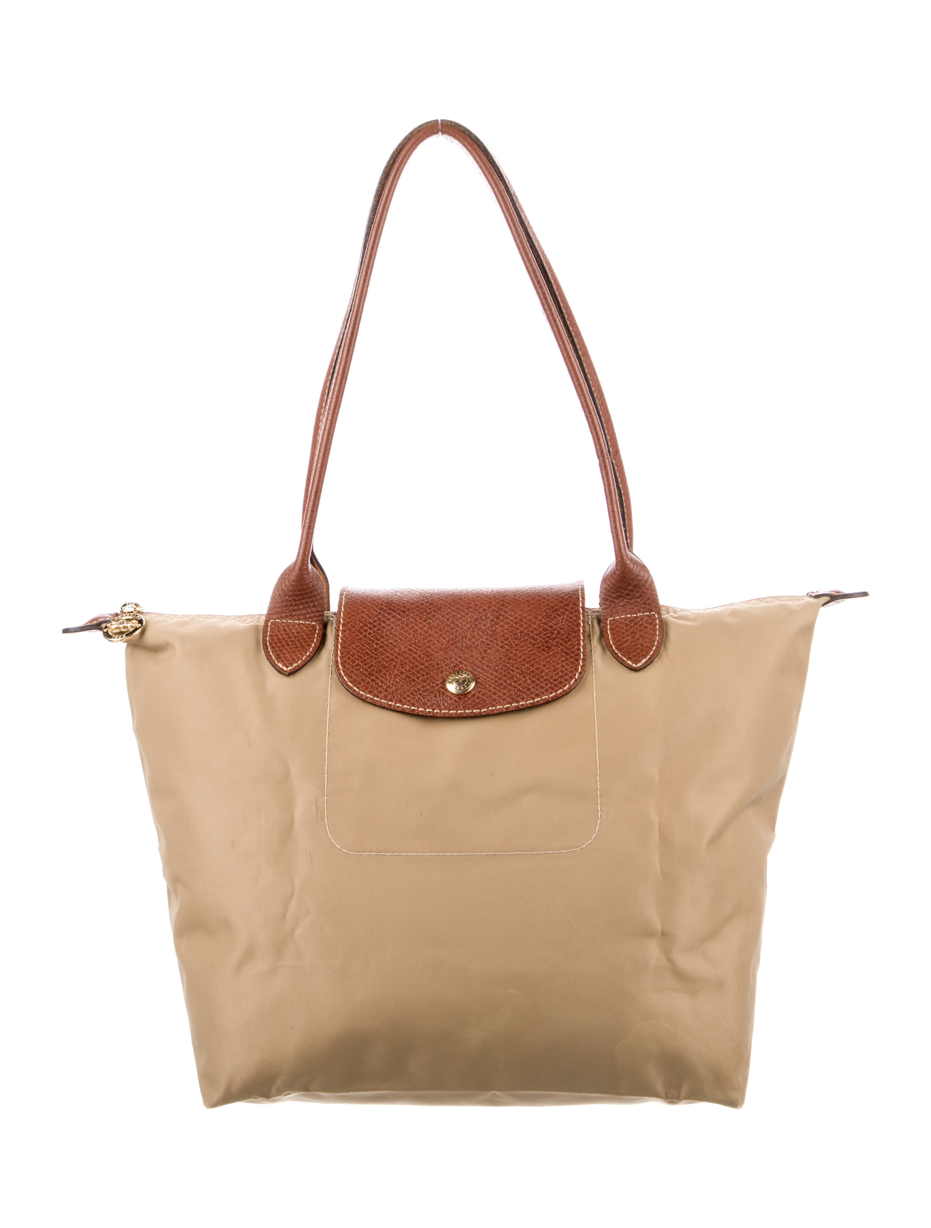 Longchamp Small Le Pliage Tote - Brown Totes, Handbags - WL822037 | The ...