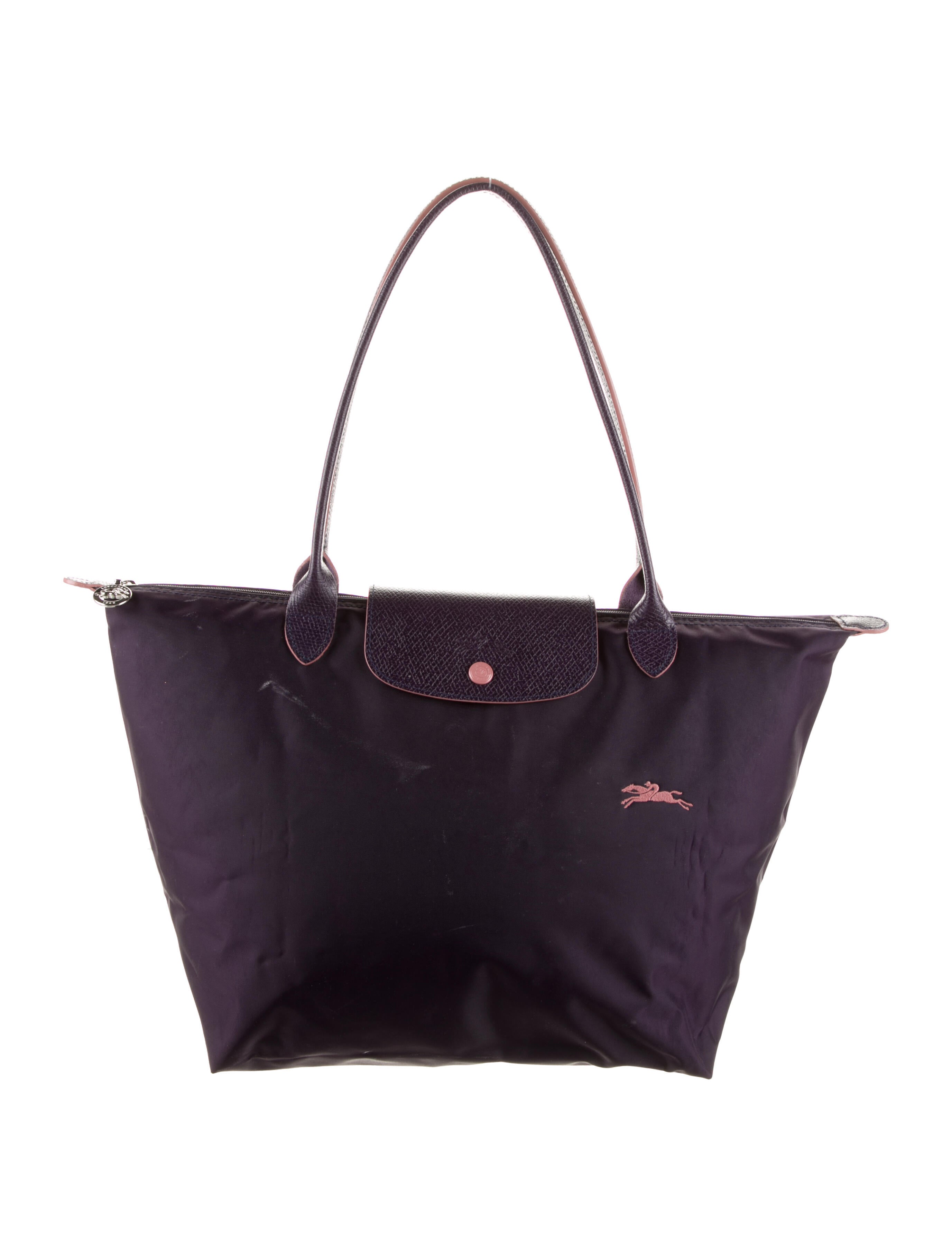 Longchamp Le Pliage Type "M" Eiffel Tote - Purple Totes, Handbags ...