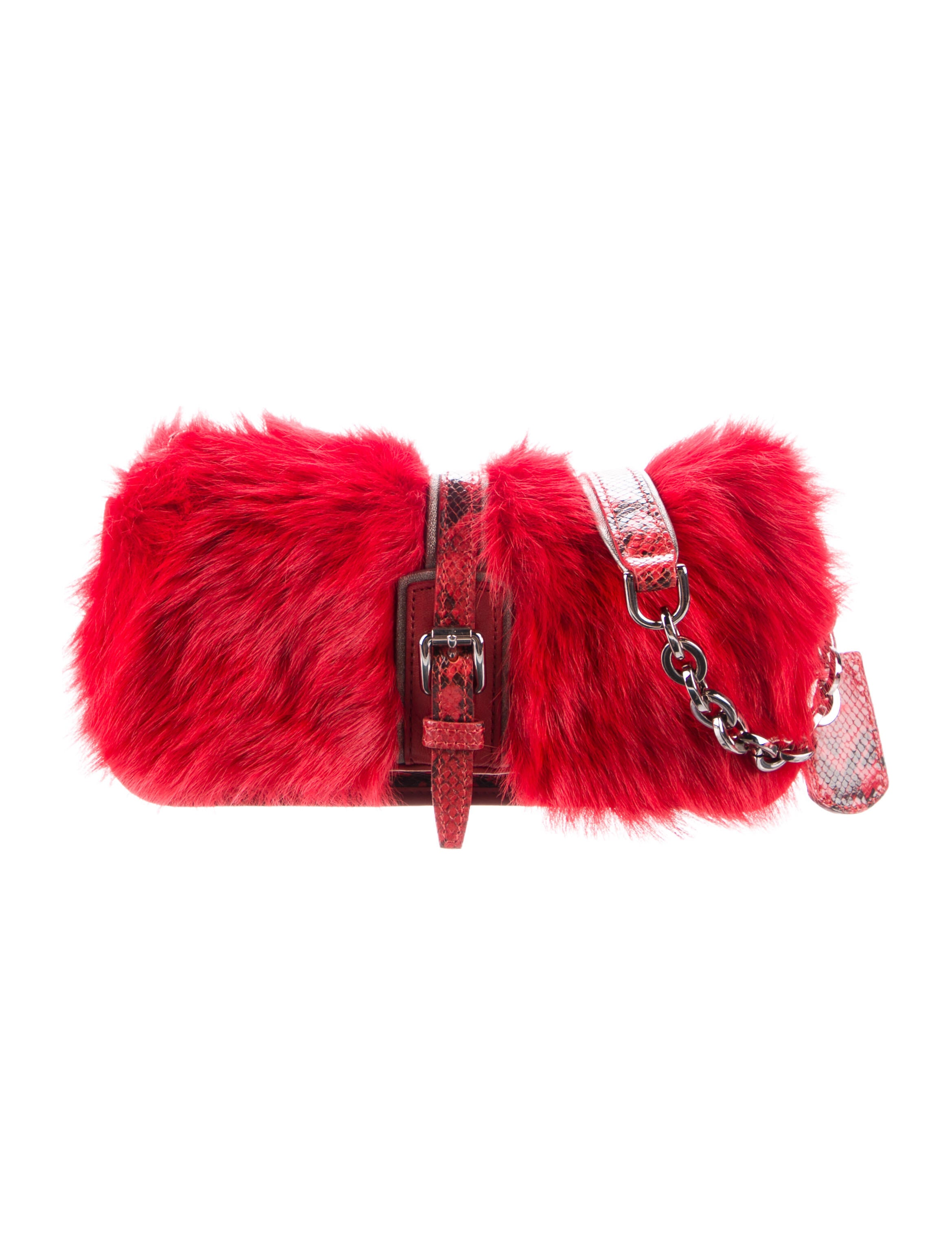Longchamp Leather Shoulder Bag w/ Tags - Red Shoulder Bags, Handbags ...