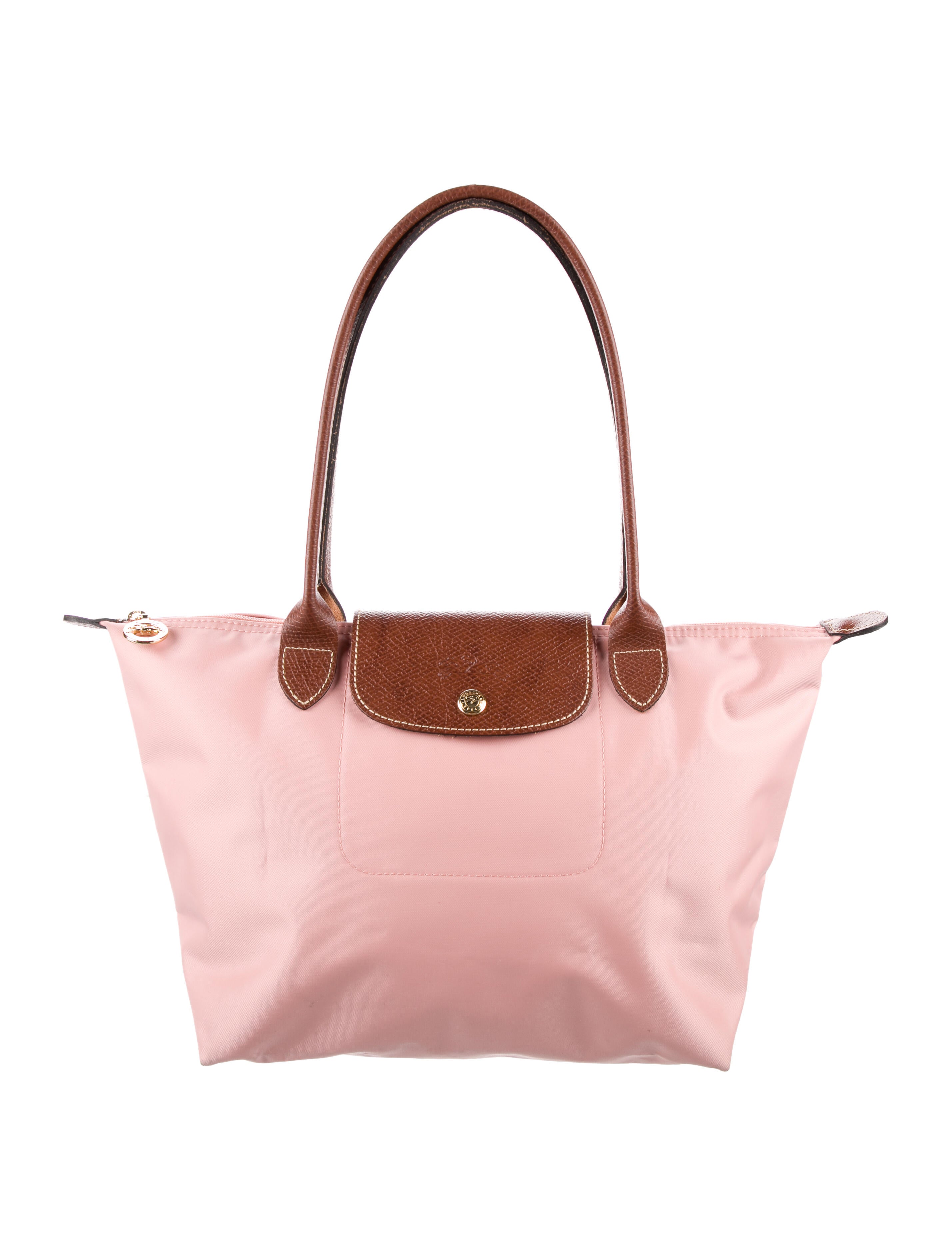 Longchamp Nylon Le Pliage Tote - Pink Totes, Handbags - WL862758 | The ...
