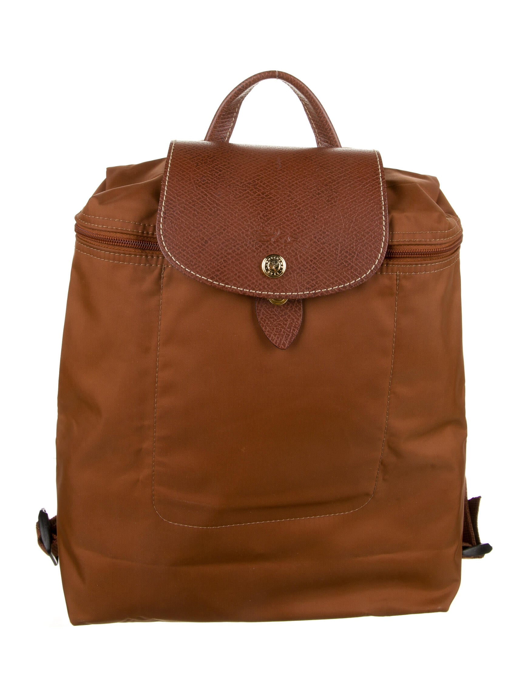 Longchamp Nylon Le Pliage Sac Backpack w/ Tags - Grey Backpacks ...