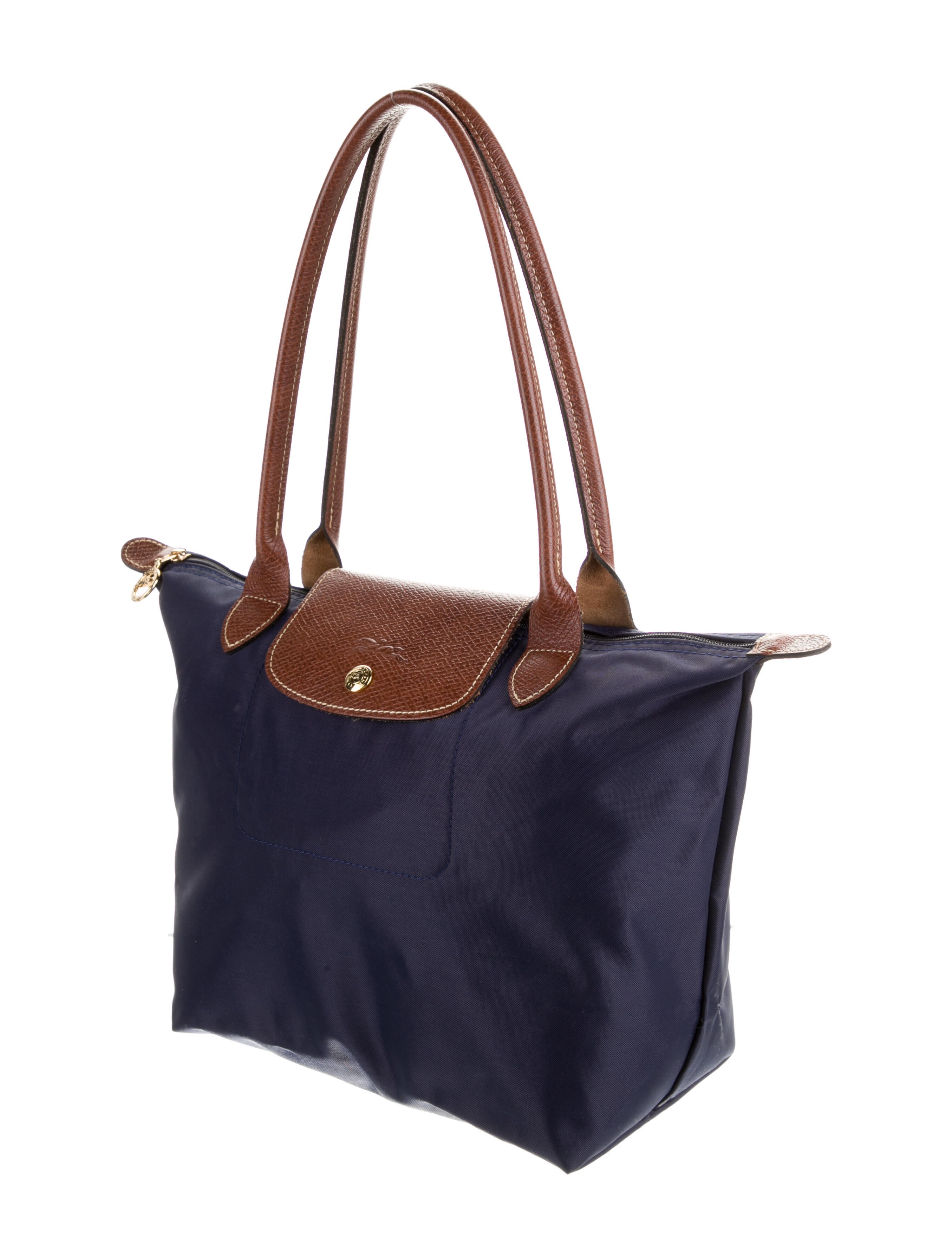 Longchamp Le Pliage Medium Tote - Blue Shoulder Bags, Handbags ...