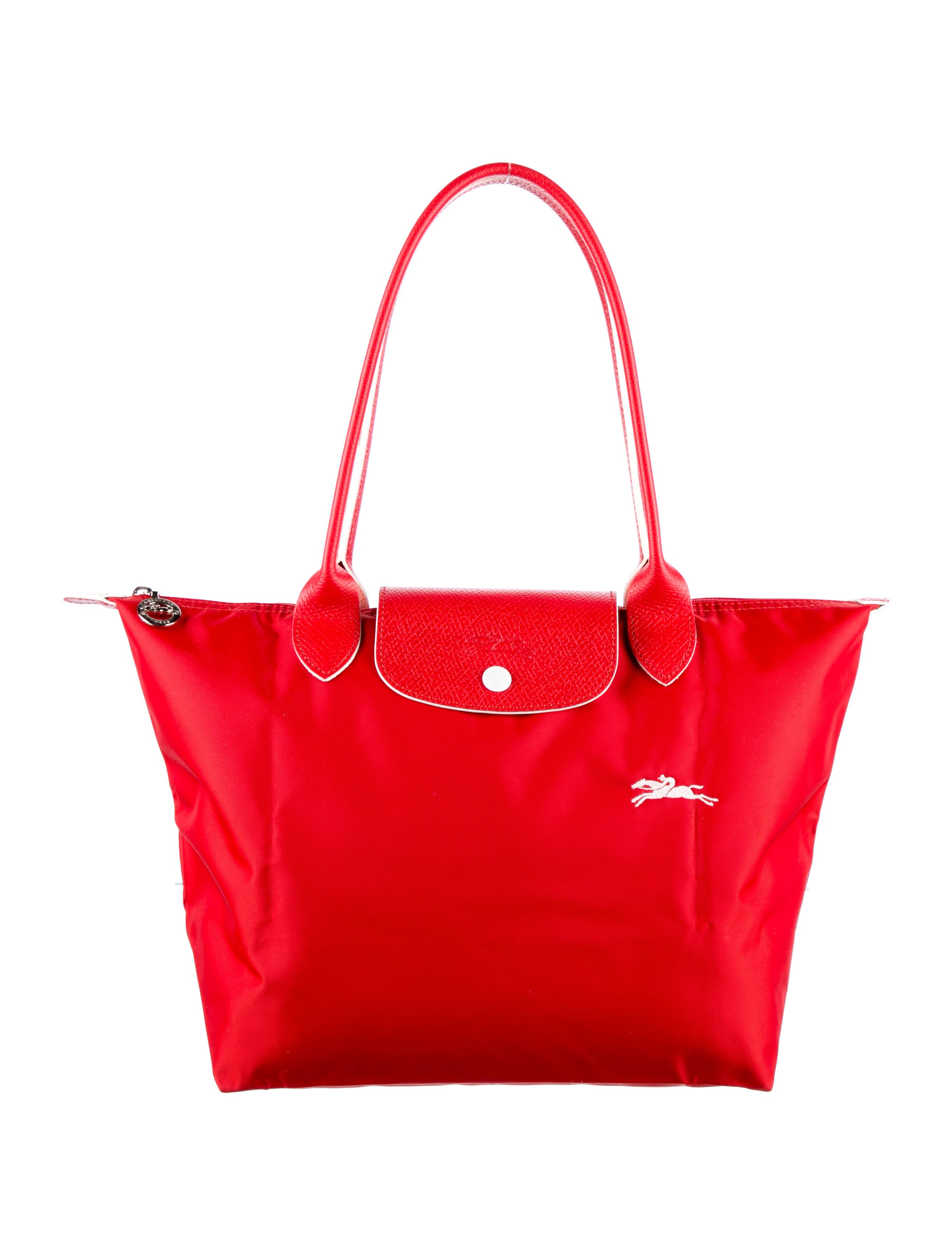 Longchamp Le Pilage Tote Bag - Red Totes, Handbags - WL855450 | The ...