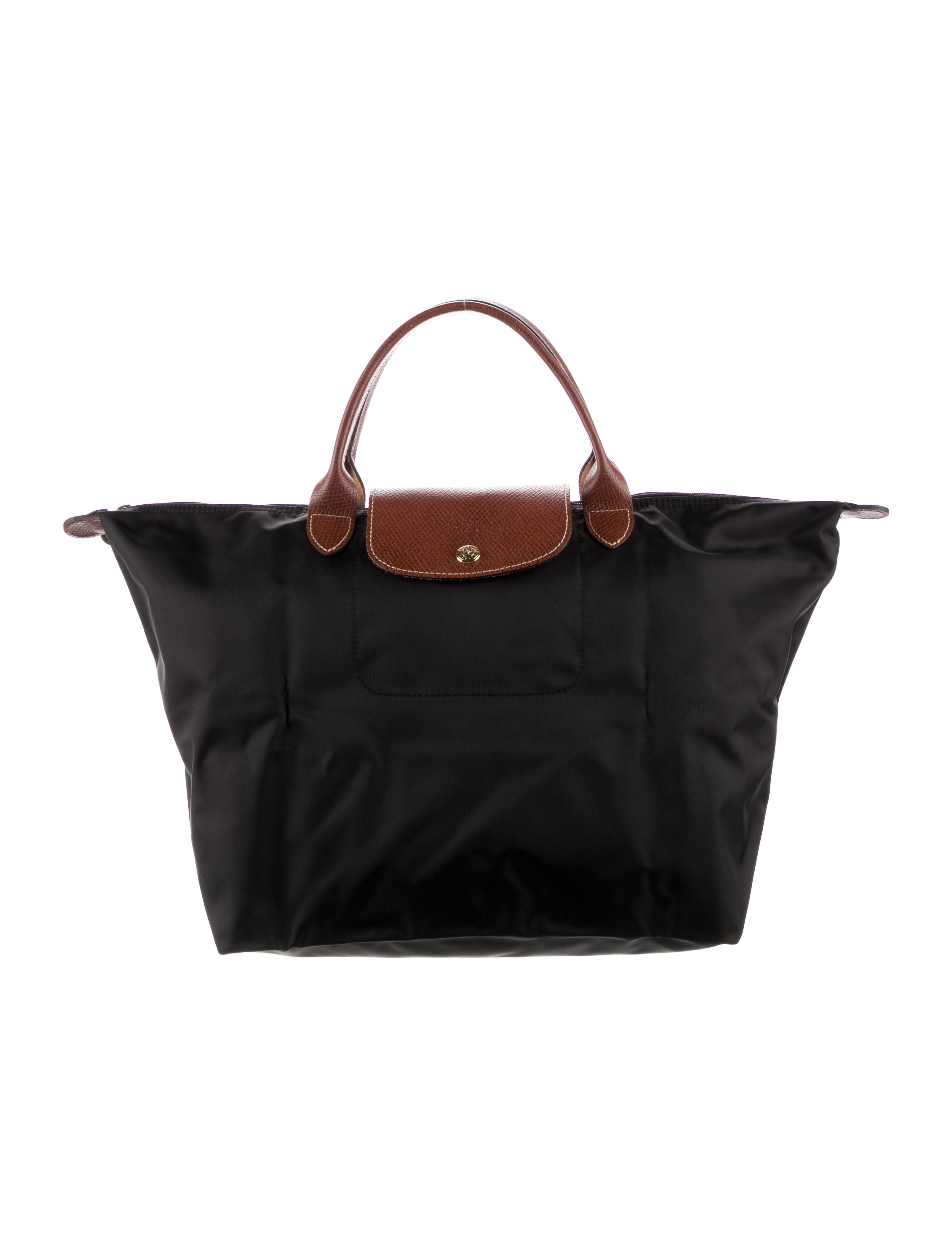 Longchamp Le Pliage Type 'M' - Black Totes, Handbags - WL864926 | The ...