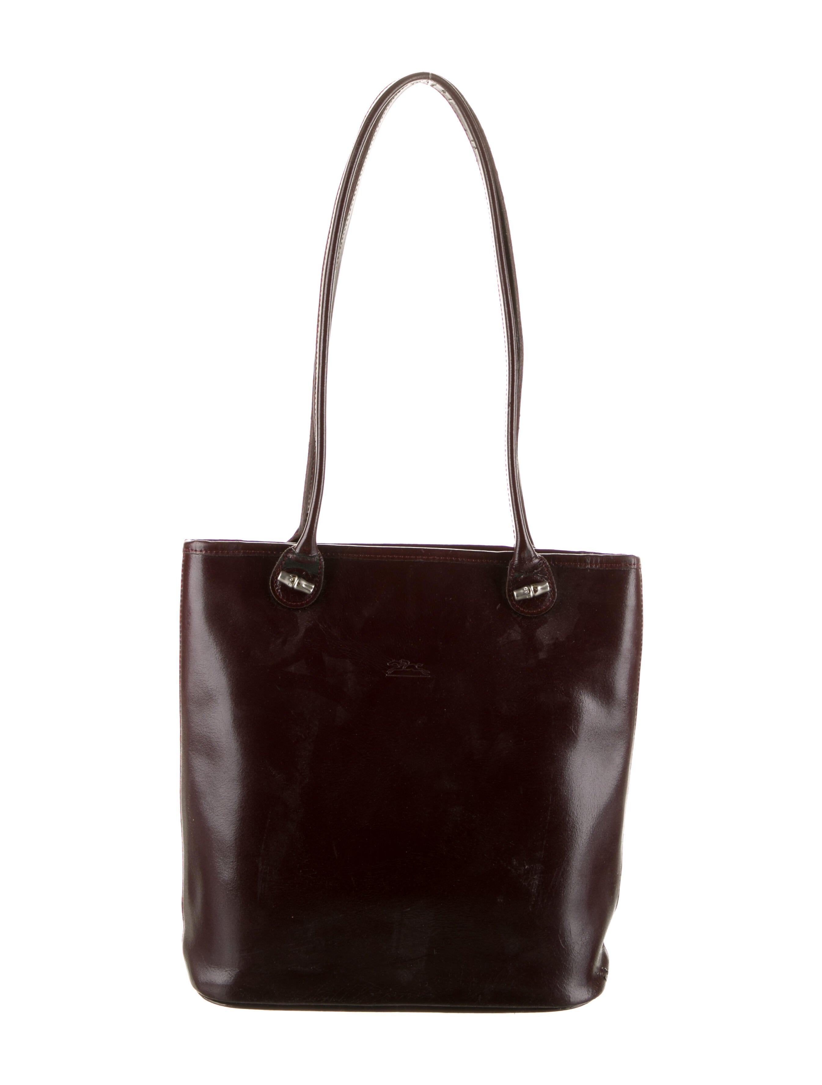 Longchamp Leather Tote Bag - Black Totes, Handbags - WL865214 | The ...