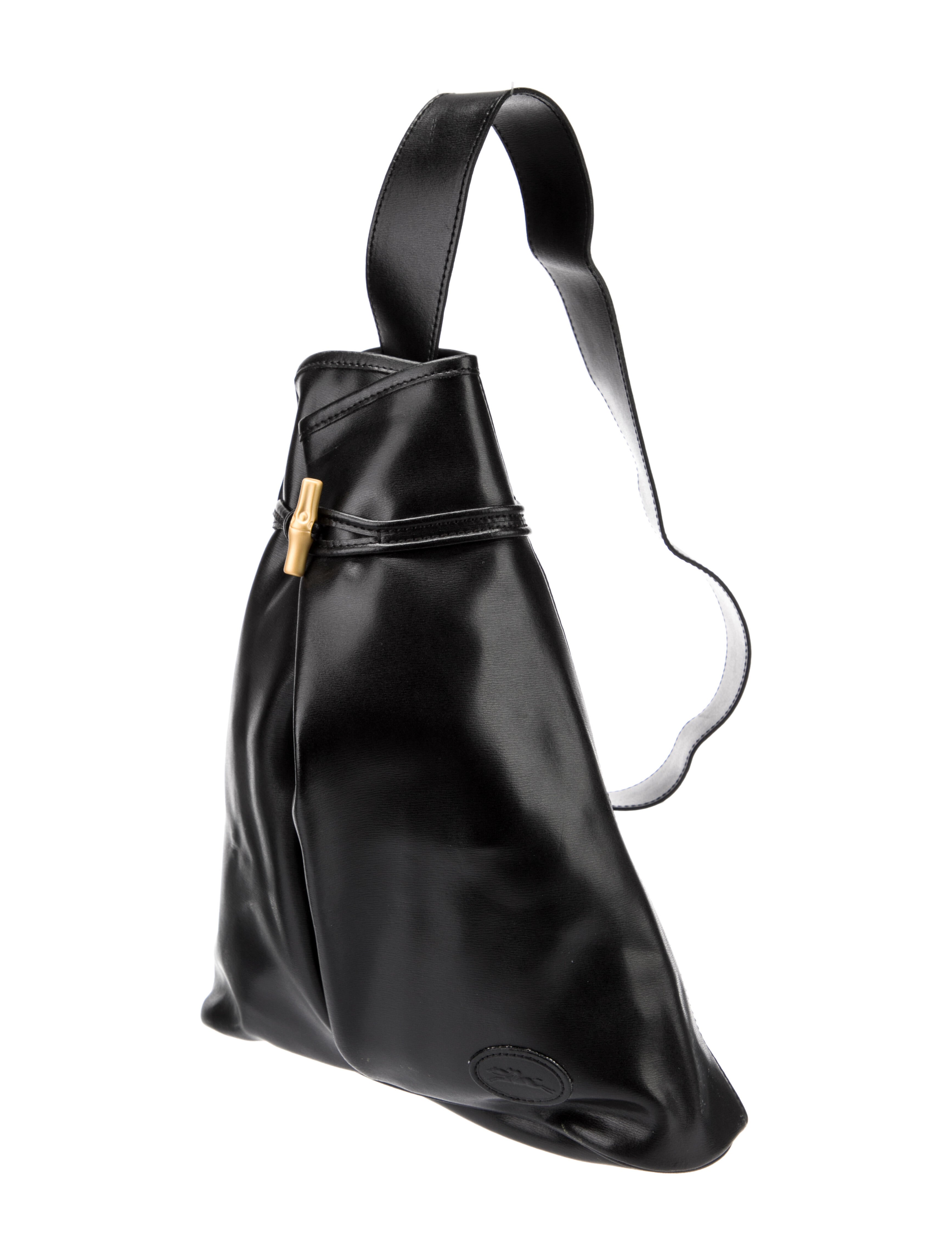 Longchamp Vintage Leather Backpack - Black Backpacks, Handbags ...