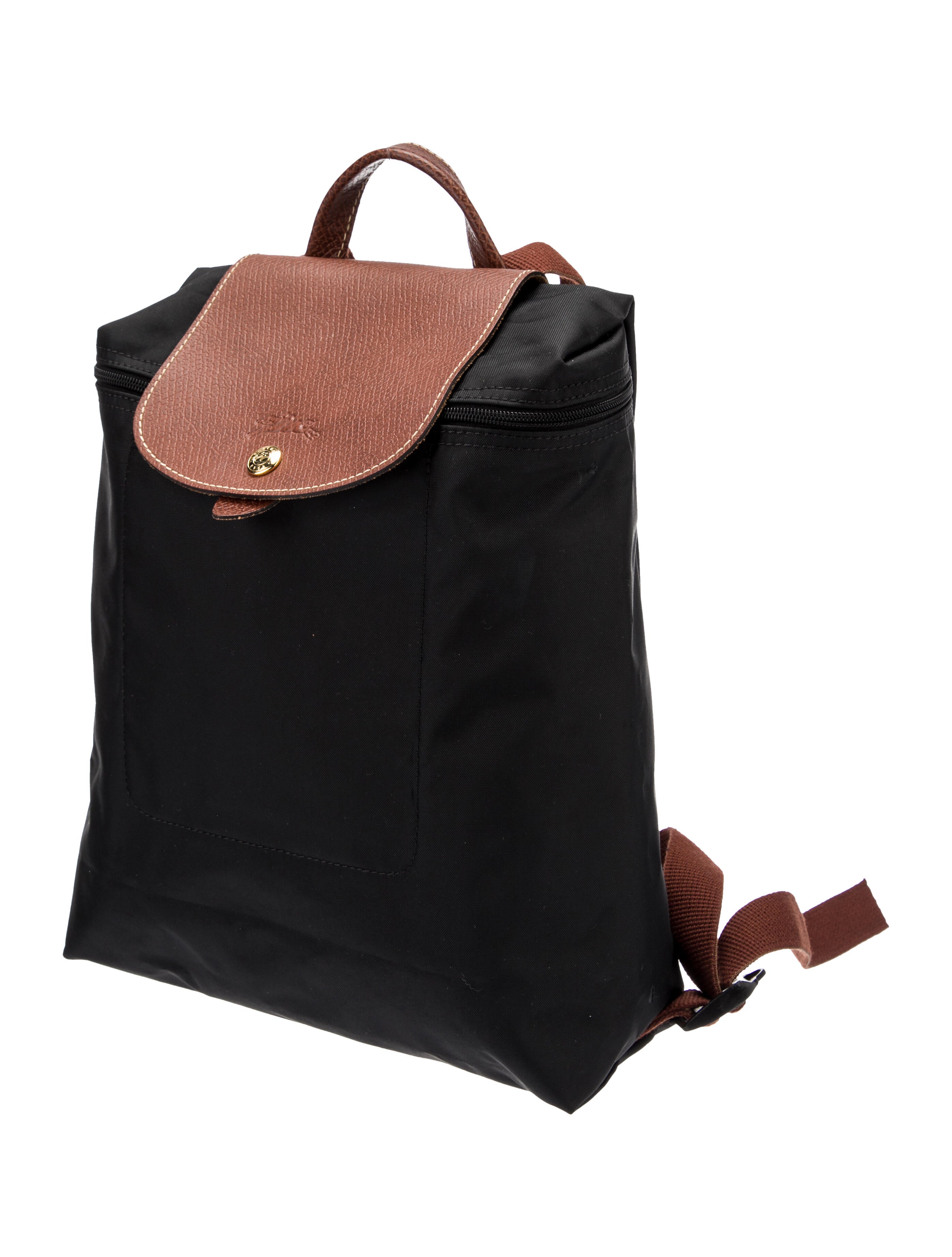 Longchamp Le Pliage Sac A Dos Backpack - Black Backpacks, Handbags ...
