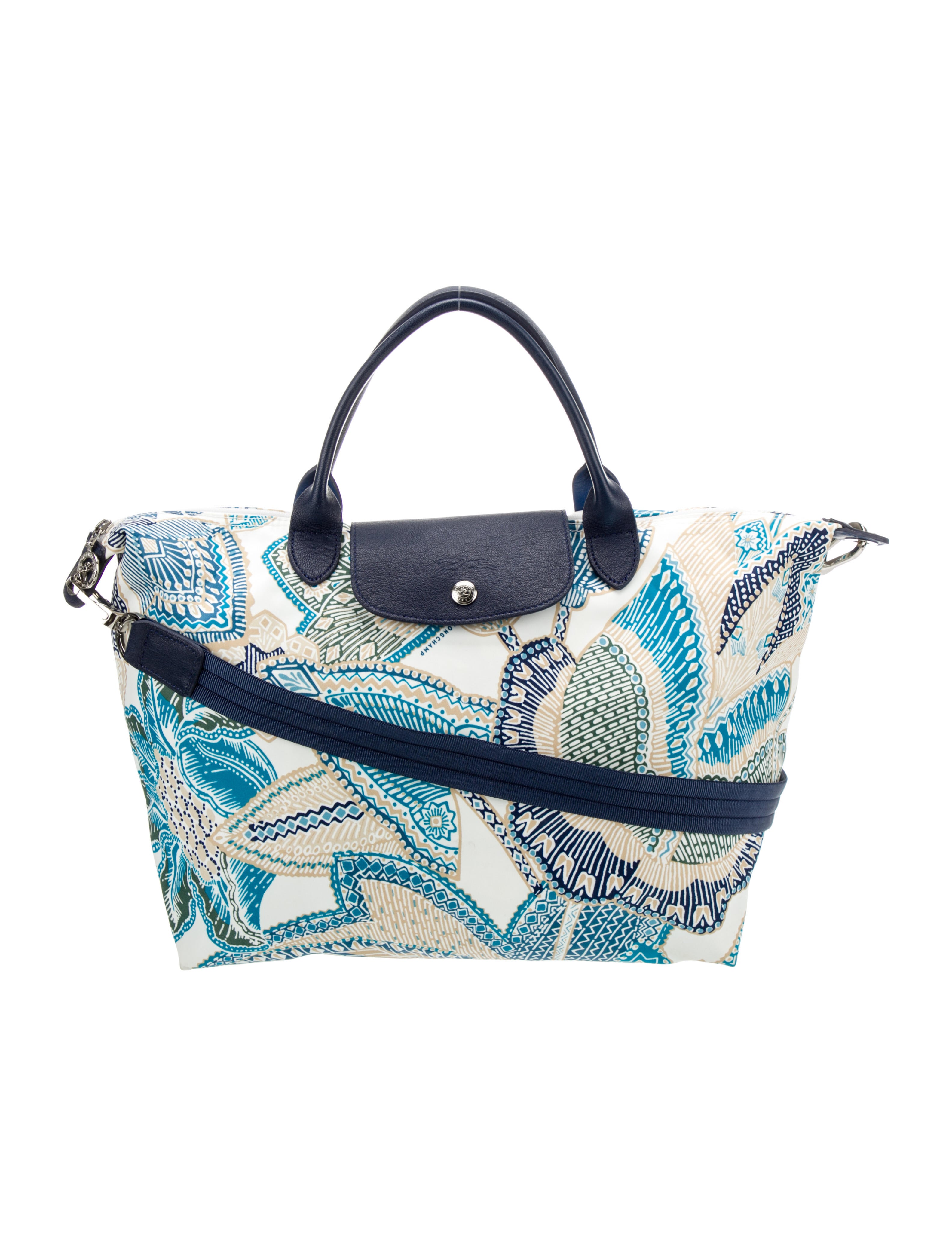 Longchamp Le Pliage Tote - White Totes, Handbags - WL867226 | The RealReal