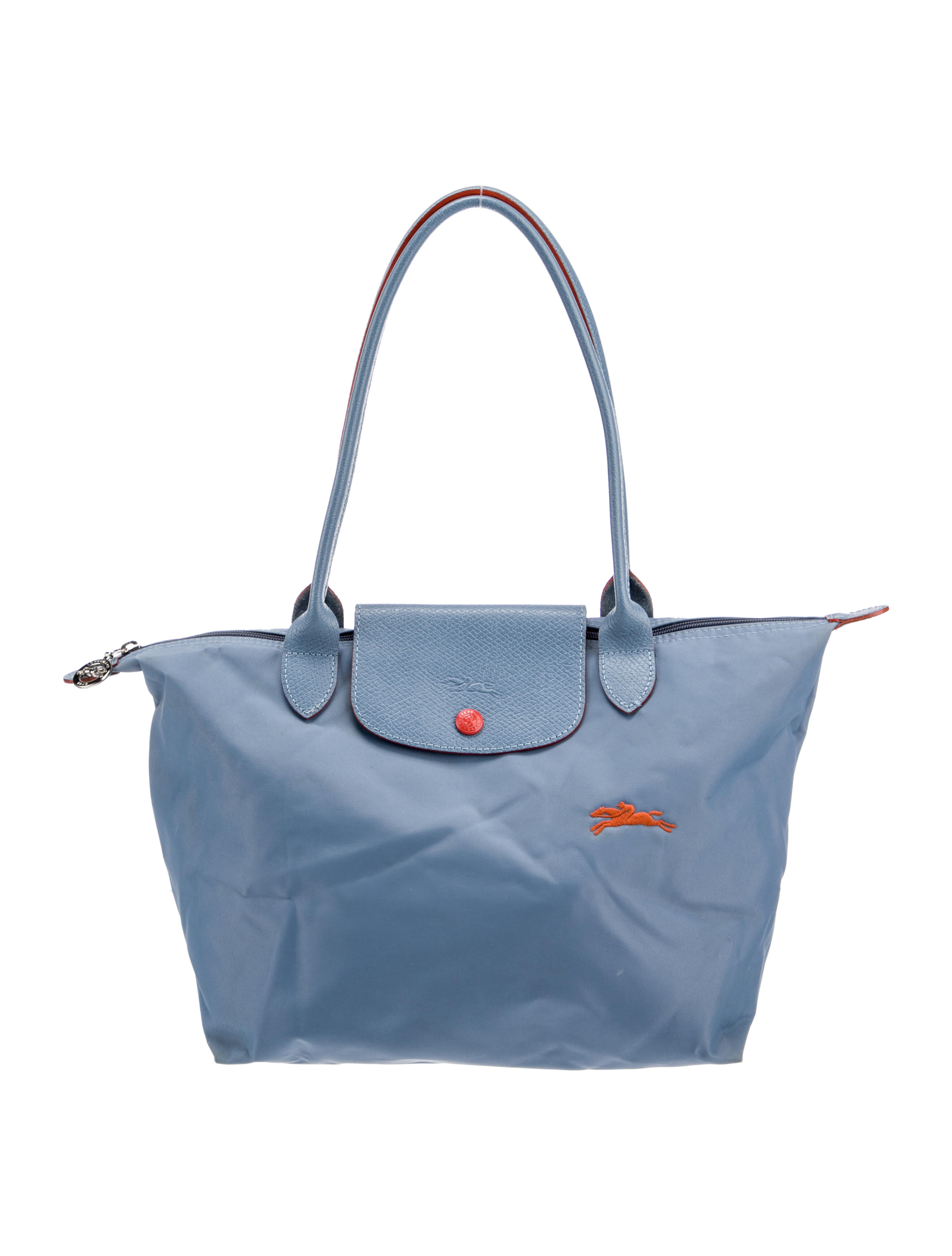 Longchamp Le Pliage Shopping Tote - Blue Totes, Handbags - WL867787 ...