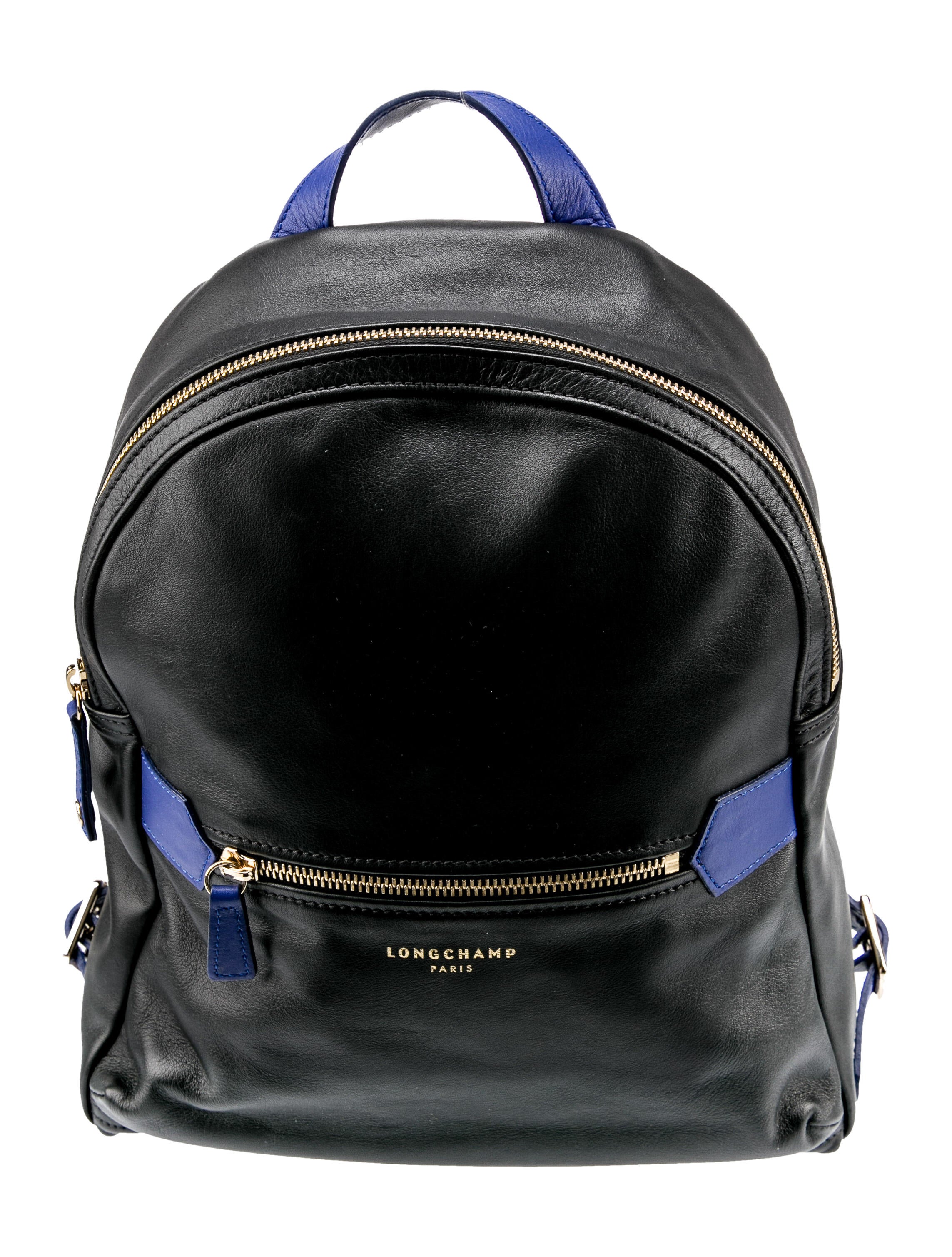 Longchamp Leather Backpack - Black Backpacks, Handbags - WL867899 | The ...