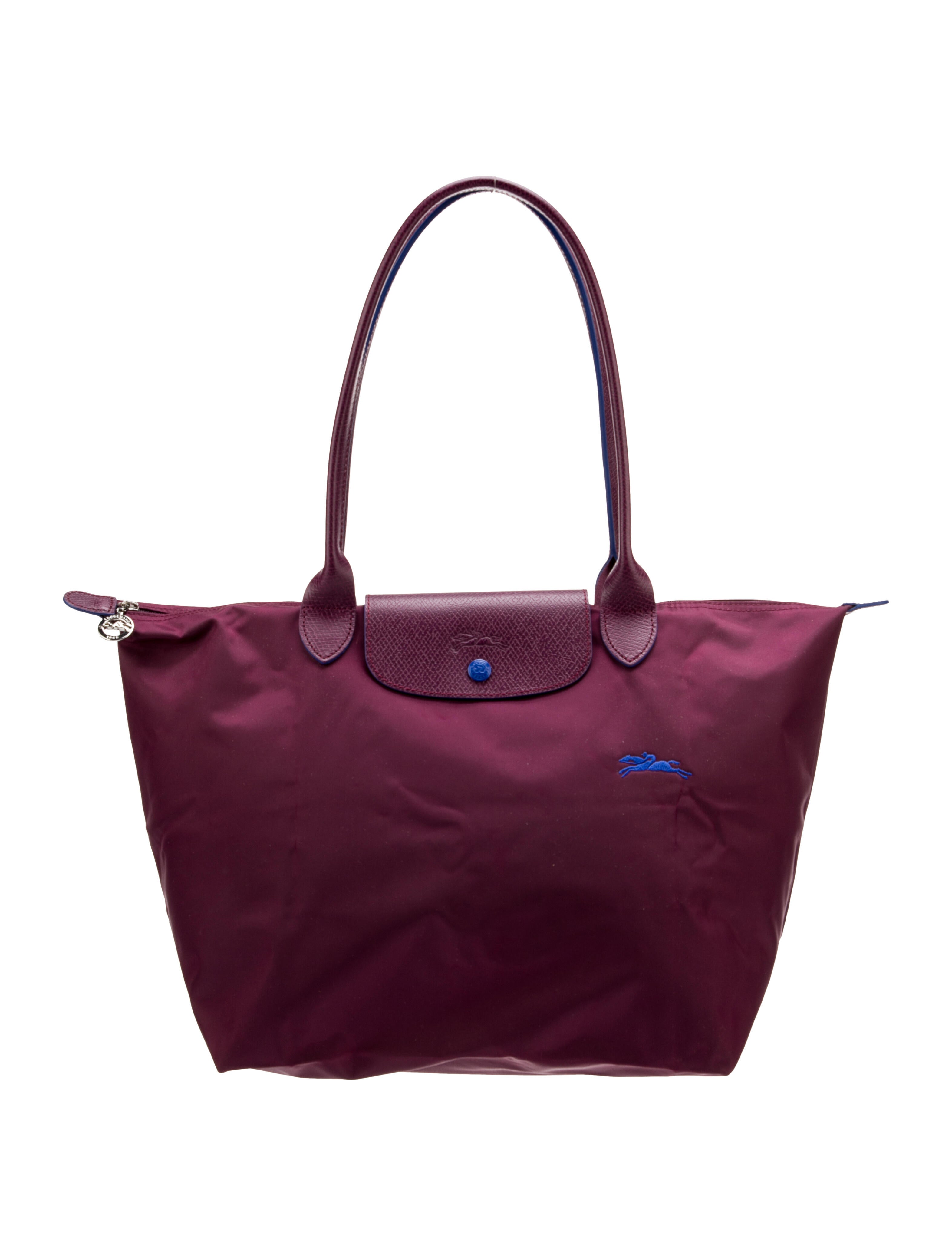 Longchamp Large Nylon Le Pliage Tote - Burgundy Totes, Handbags ...