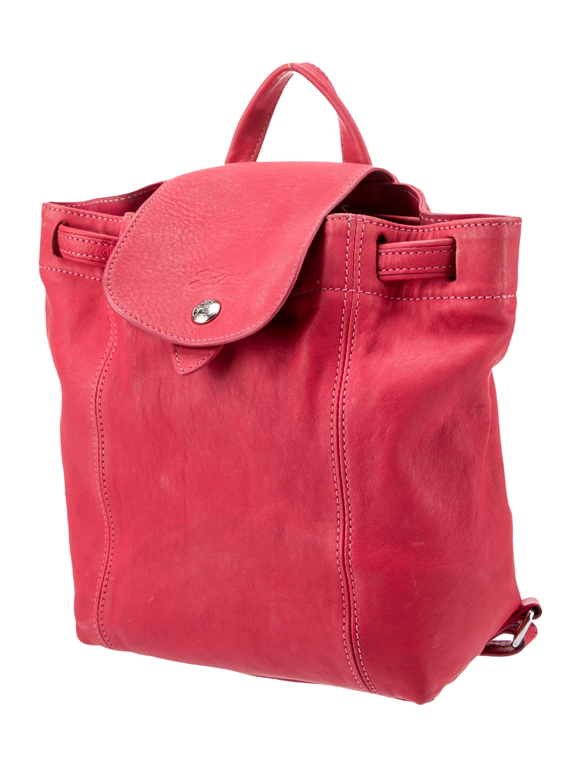 Longchamp Le Pliage Sac A Dos Backpack - Pink Backpacks, Handbags ...