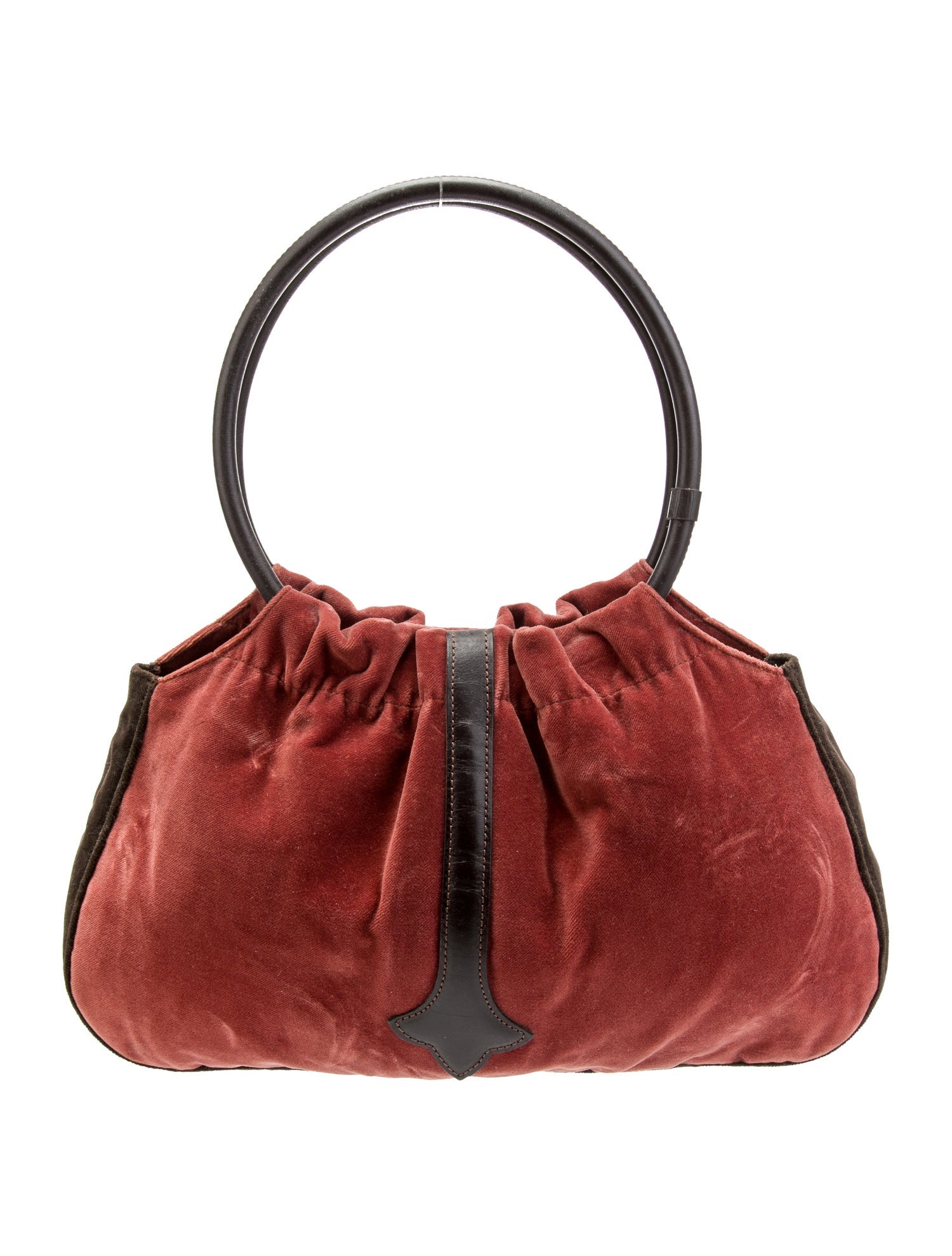 Longchamp Velvet Shoulder Bag - Red Shoulder Bags, Handbags - WL869897 ...
