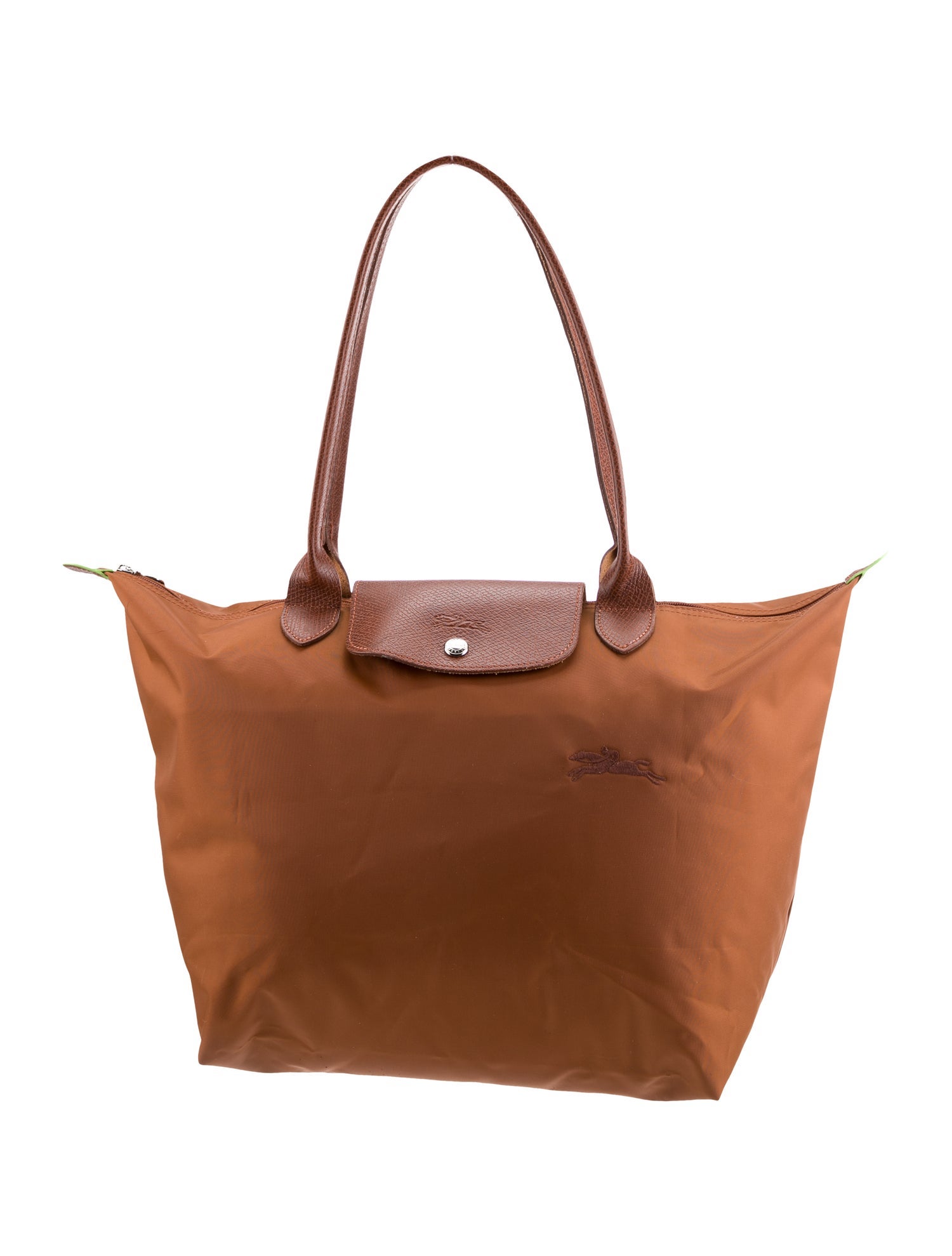 Longchamp Large Le Pliage Tote - Brown Totes, Handbags - WL870089 | The ...