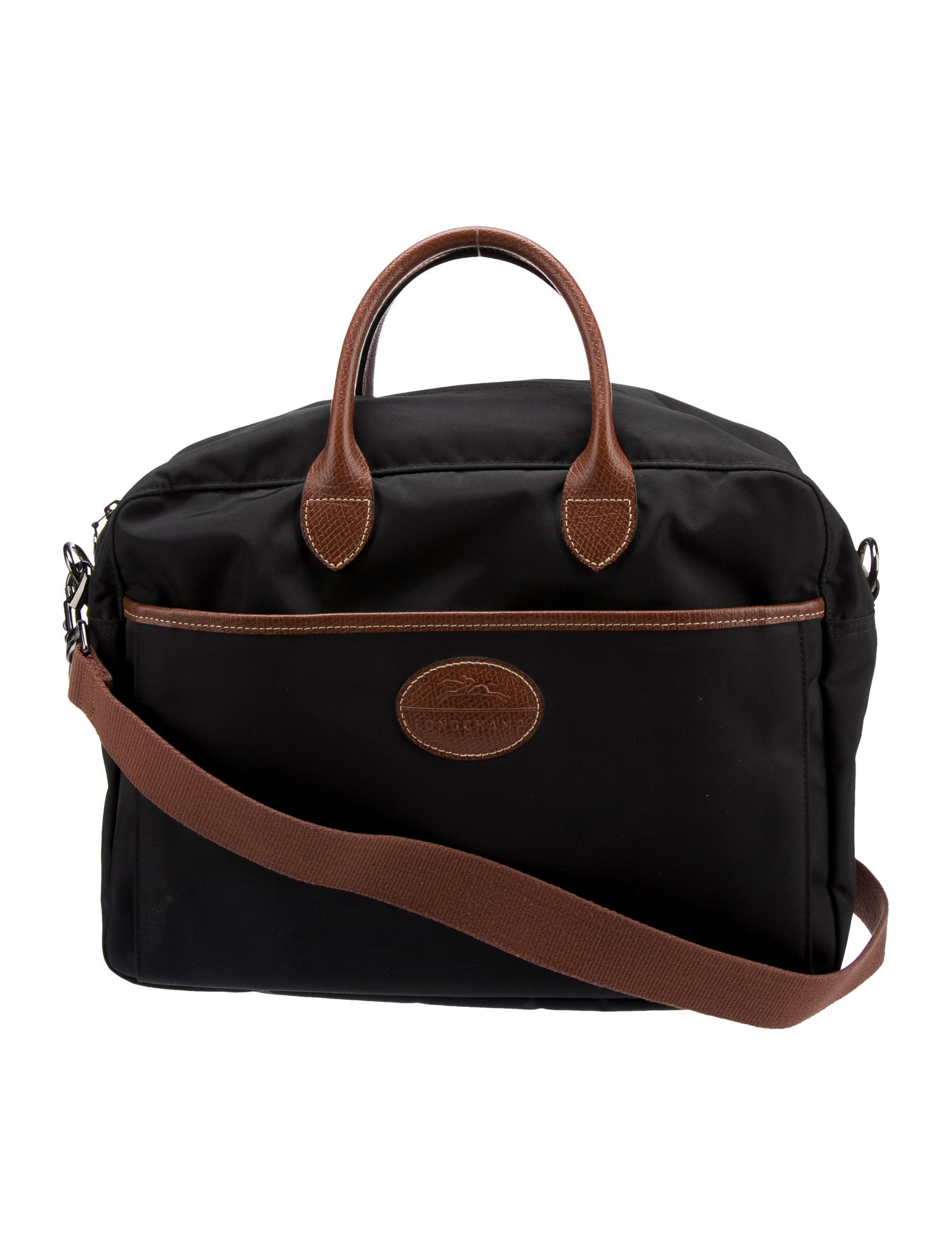 Longchamp Nylon Puffer Satchel - Black Satchels, Bags - WL863020 | The ...