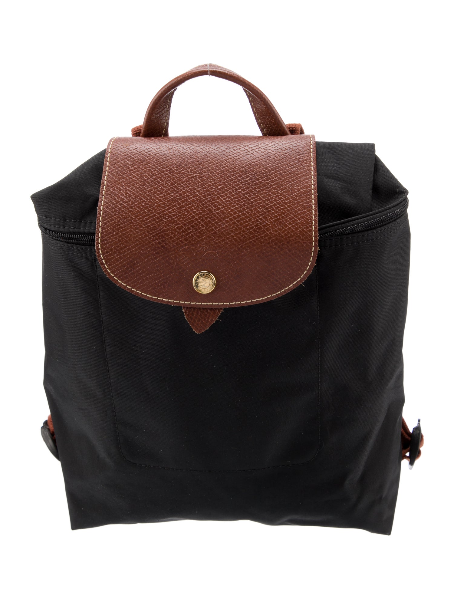 Longchamp Le Pliage Sac A Dos Backpack - Black Backpacks, Handbags - WL870306 | The RealReal