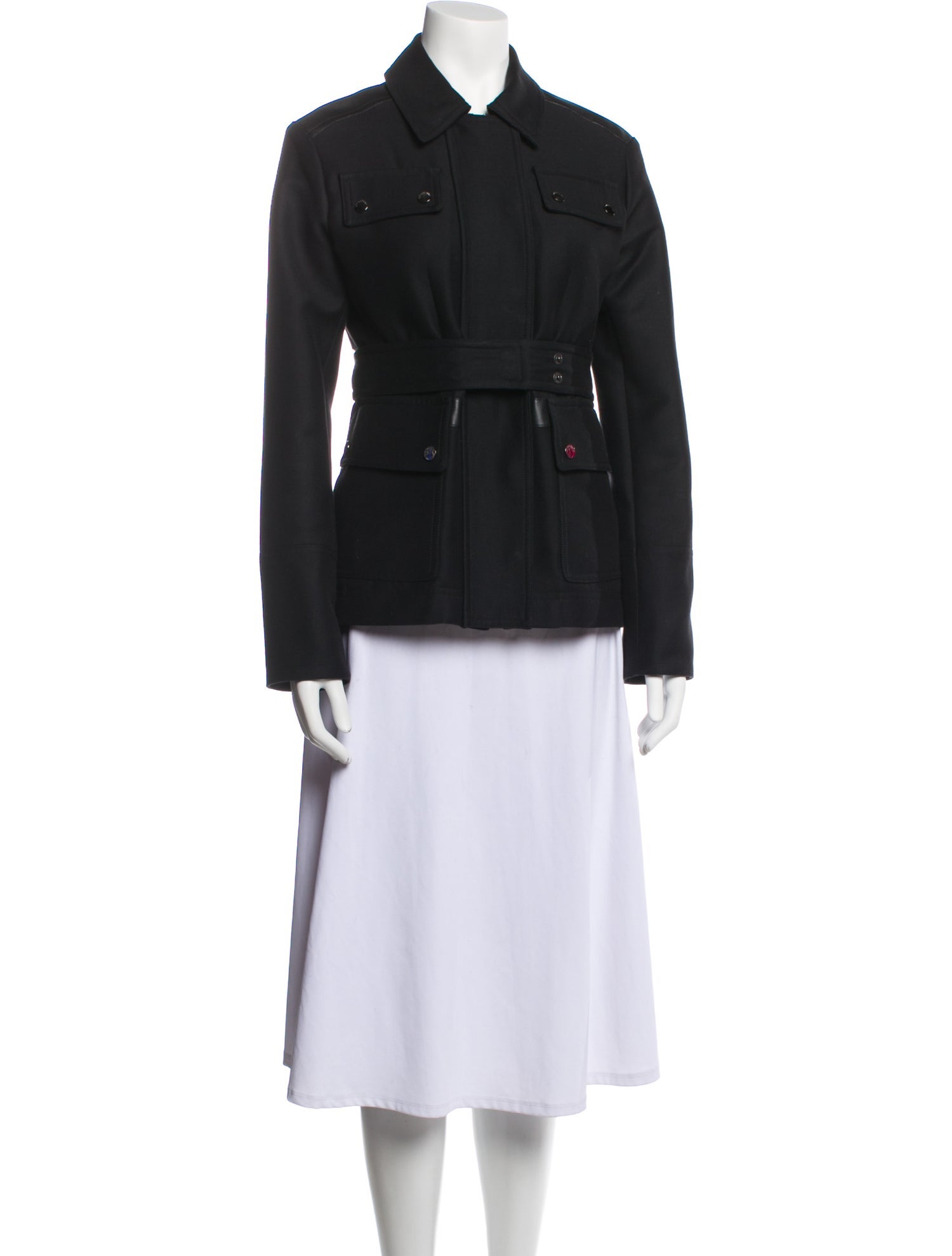 Longchamp Utility Jacket - Black Jackets, Clothing - WL870399 | The ...