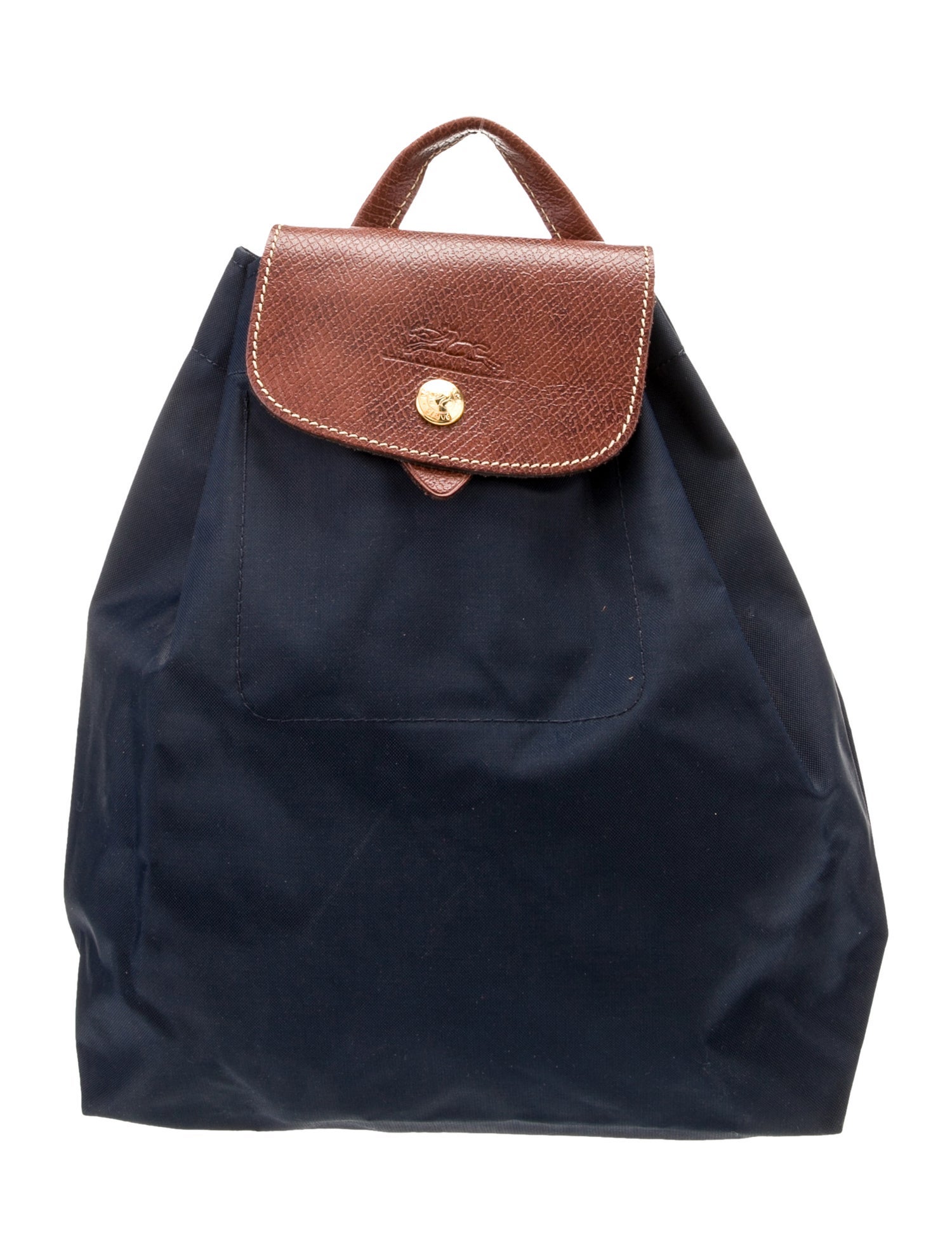 Longchamp Solid Nylon Backpack - Blue Backpacks, Handbags - WL871078 ...