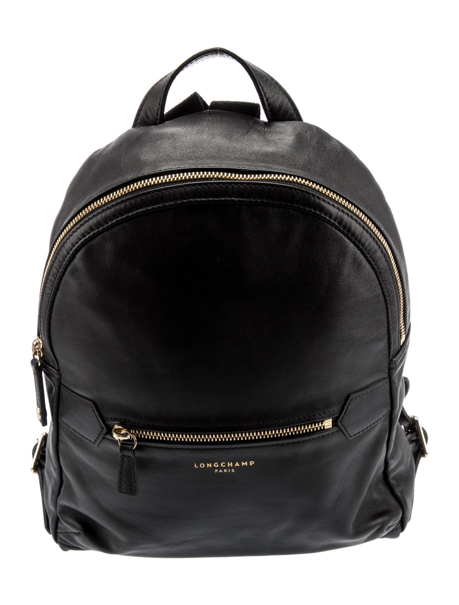 Longchamp Leather Backpack - Black Backpacks, Handbags - WL871602 | The ...