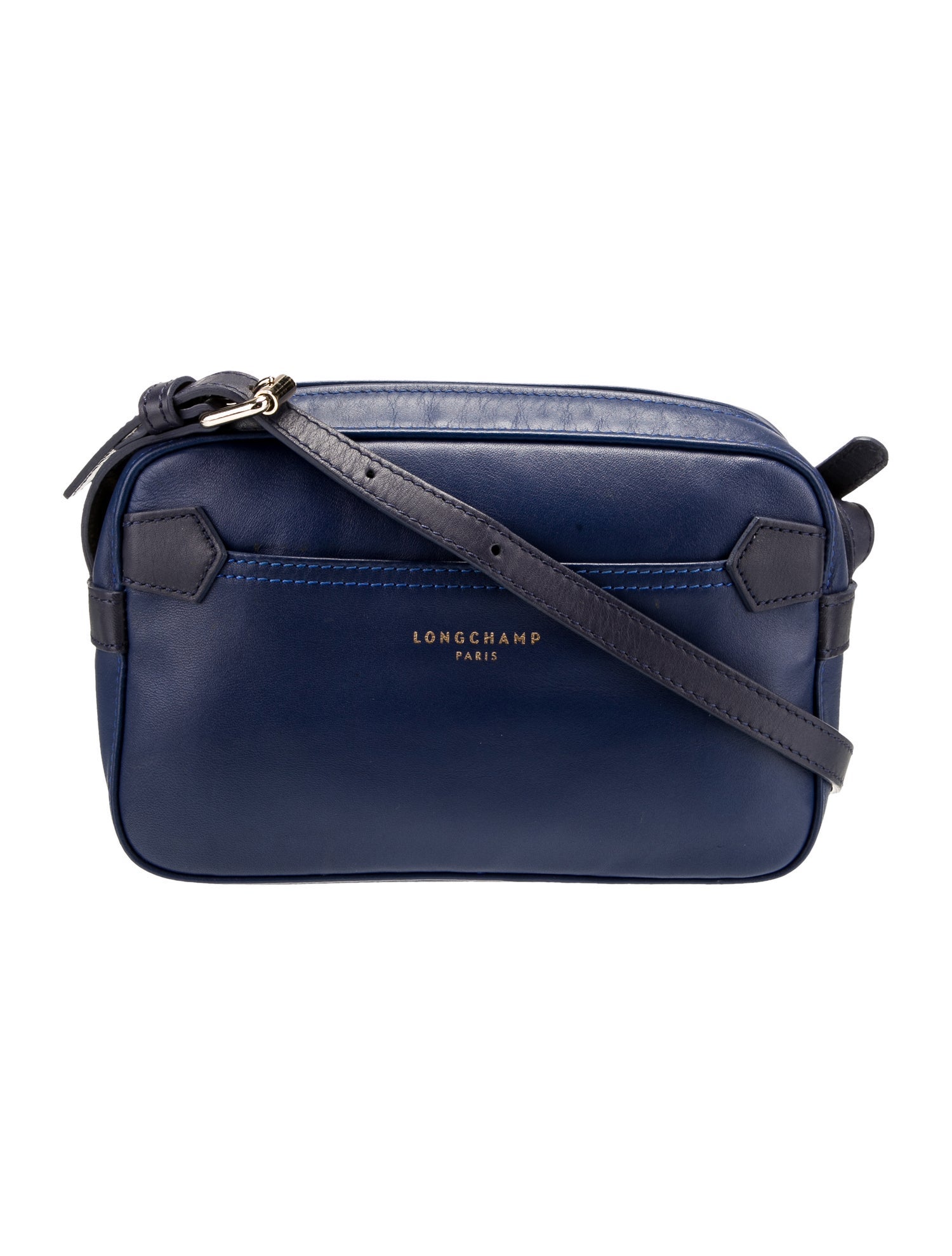 Longchamp Leather Crossbody - Blue Crossbody Bags, Handbags - WL872343 ...