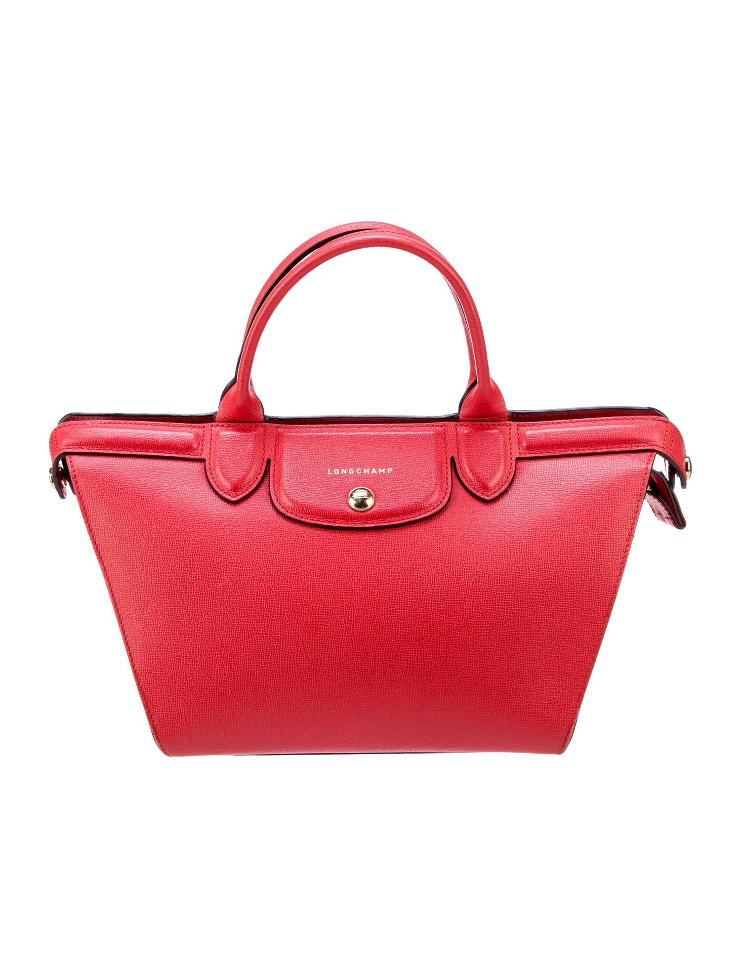 Longchamp Leather Handle Bag - Red Handle Bags, Handbags - WL872819 ...