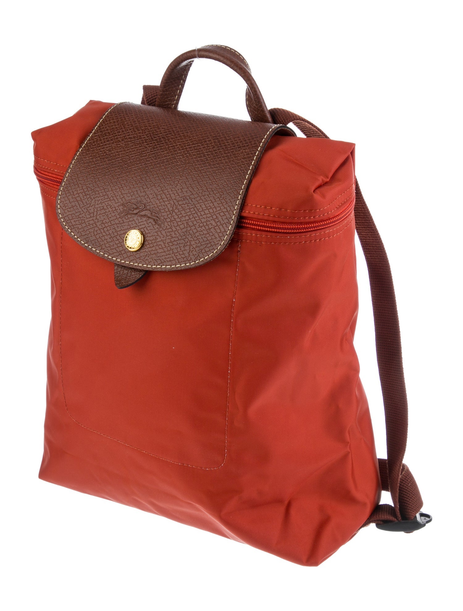 Longchamp Le Pliage Sac A Dos Backpack - Red Backpacks, Handbags - WL873136 | The RealReal