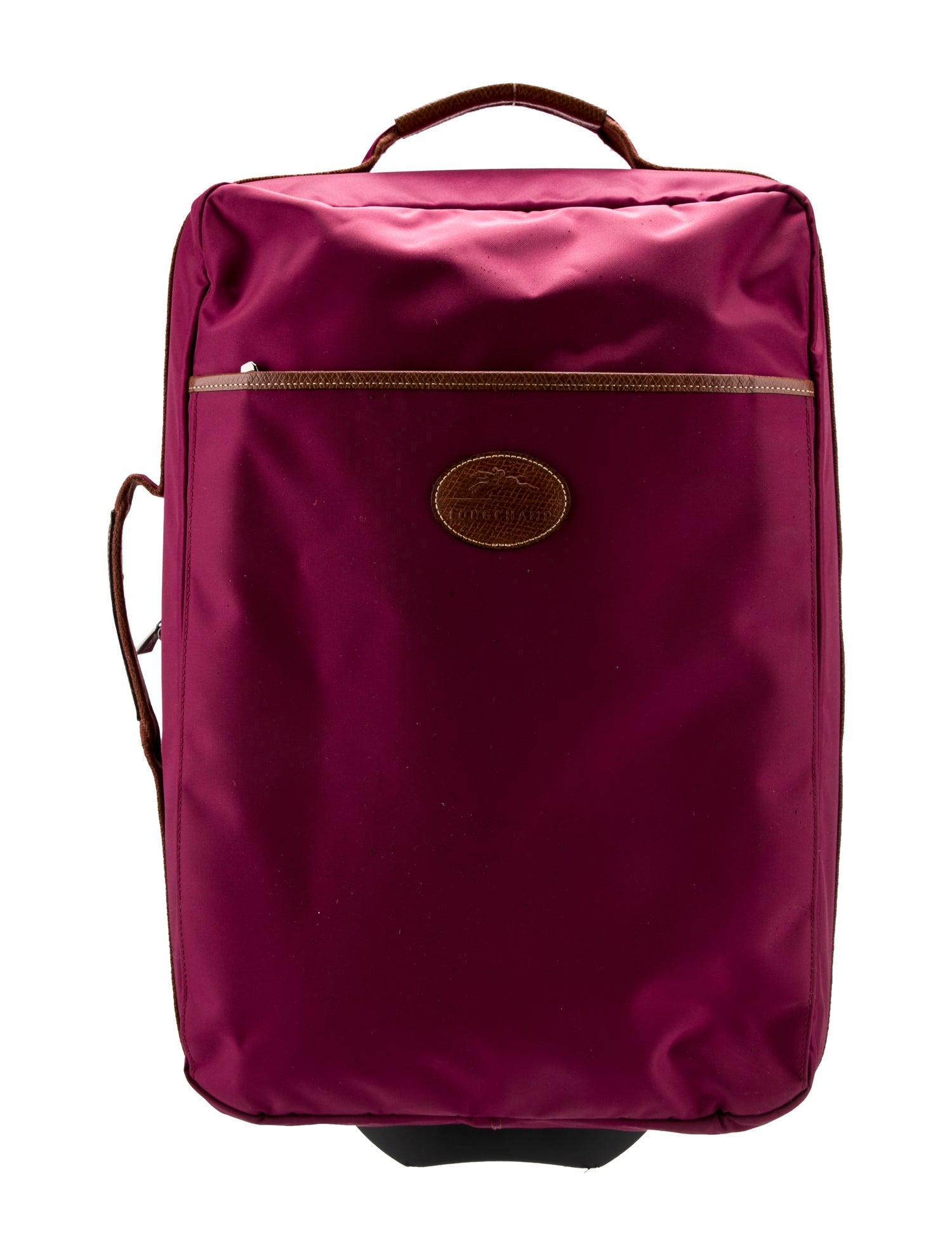 Longchamp Nylon Luggage Bag - Purple Luggage and Travel, Handbags ...