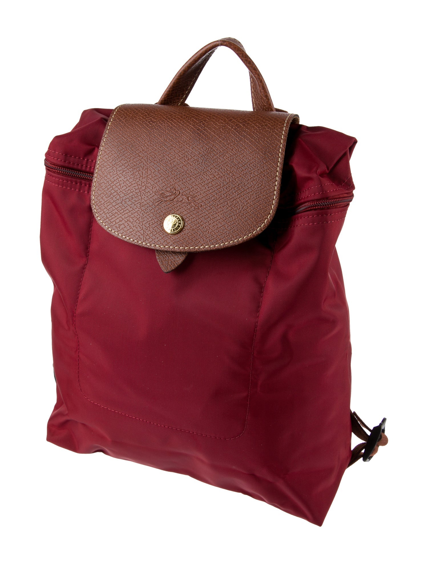 Longchamp Le Pliage Sac A Dos Backpack - Black Backpacks, Handbags - WL871122 | The RealReal