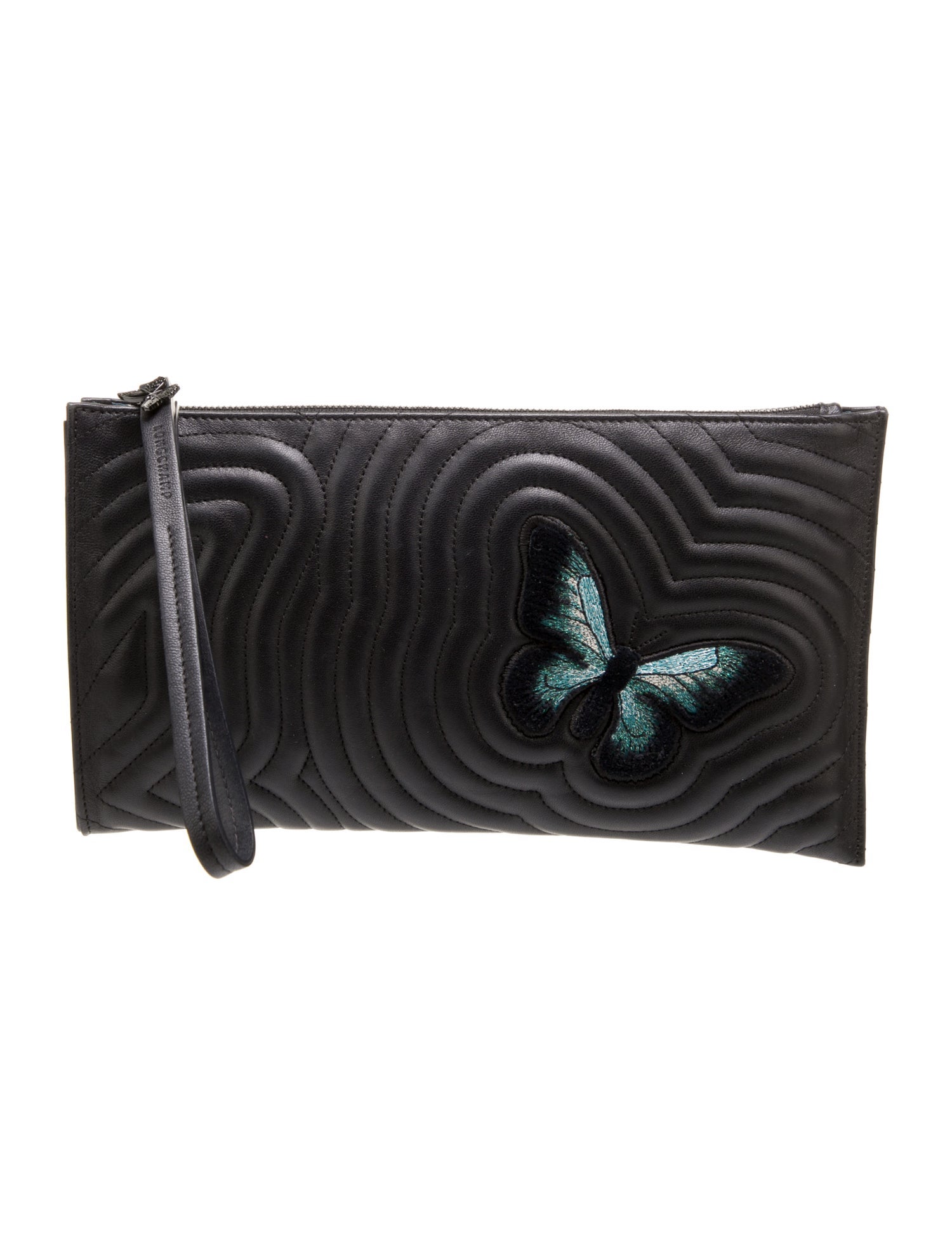 Longchamp Leather Clutch - Black Clutches, Handbags - WL874312 | The ...