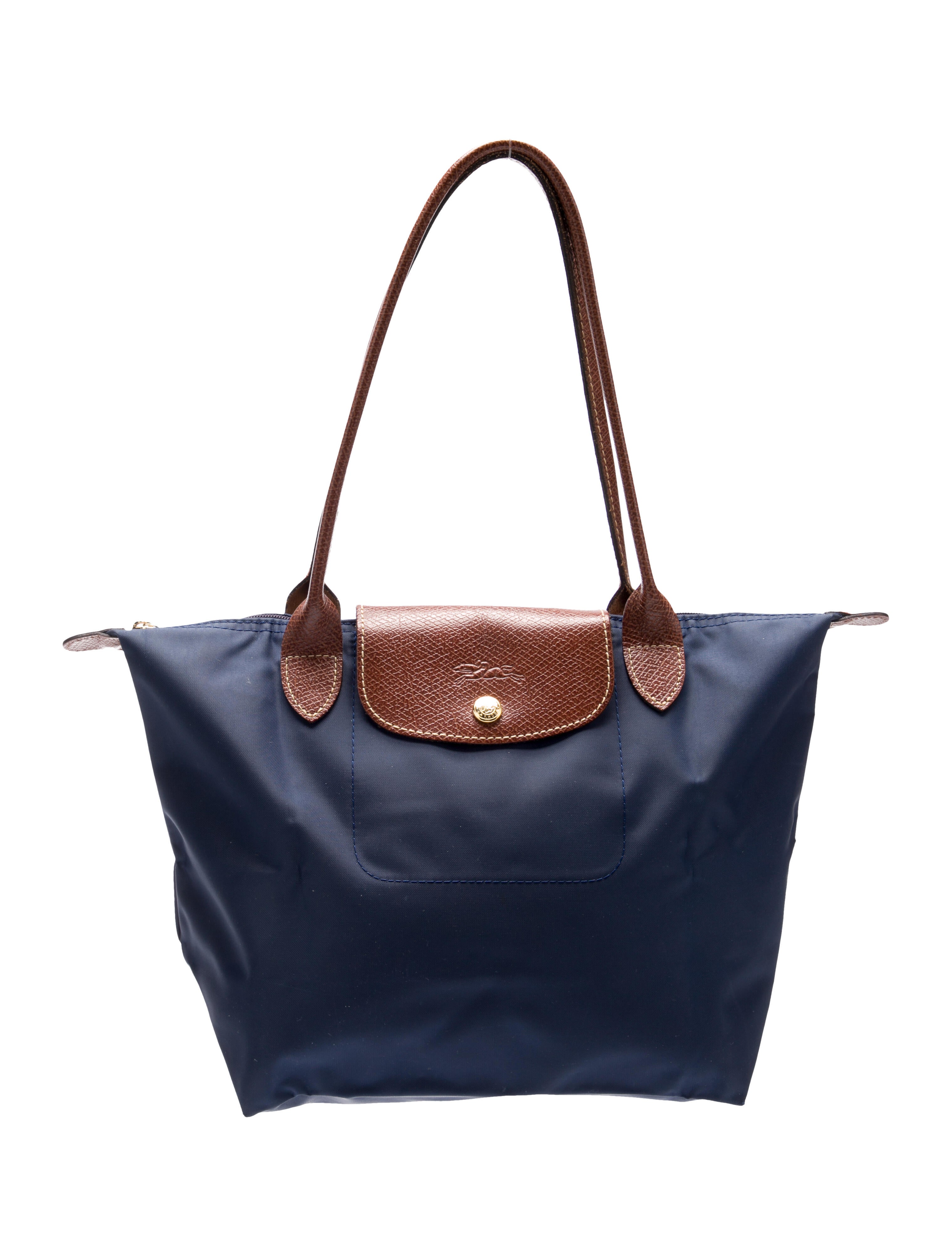 Longchamp Solid Nylon Shoulder Bag - Blue Shoulder Bags, Handbags ...